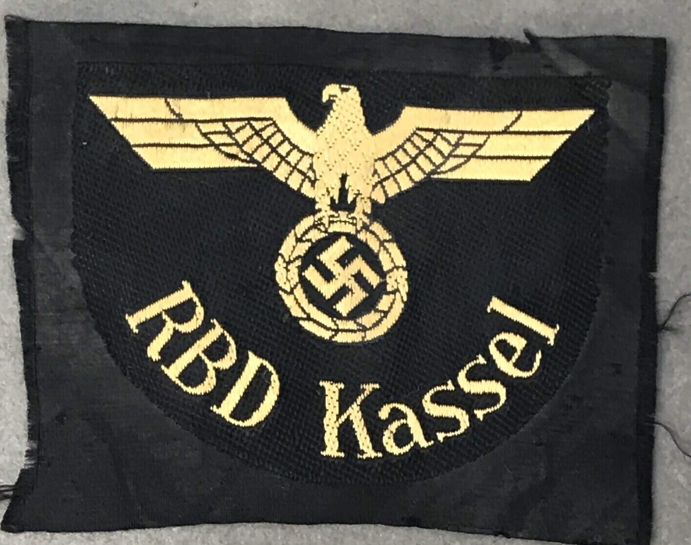 Rare WWII German Sleeve Eagle: Certified & Authentic