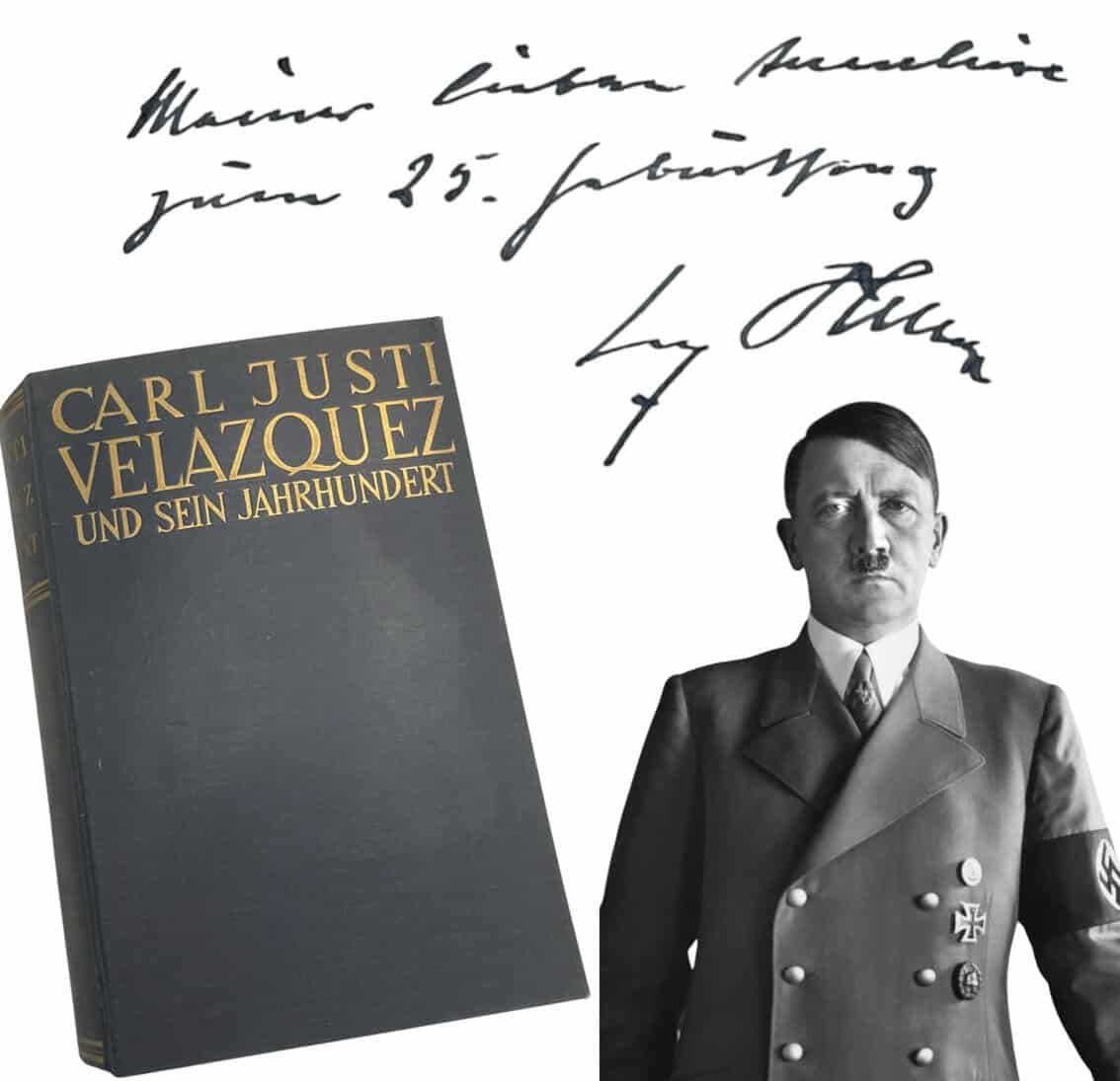 Rare Adolf Hitler Signed Book - A Unique Collector's Item