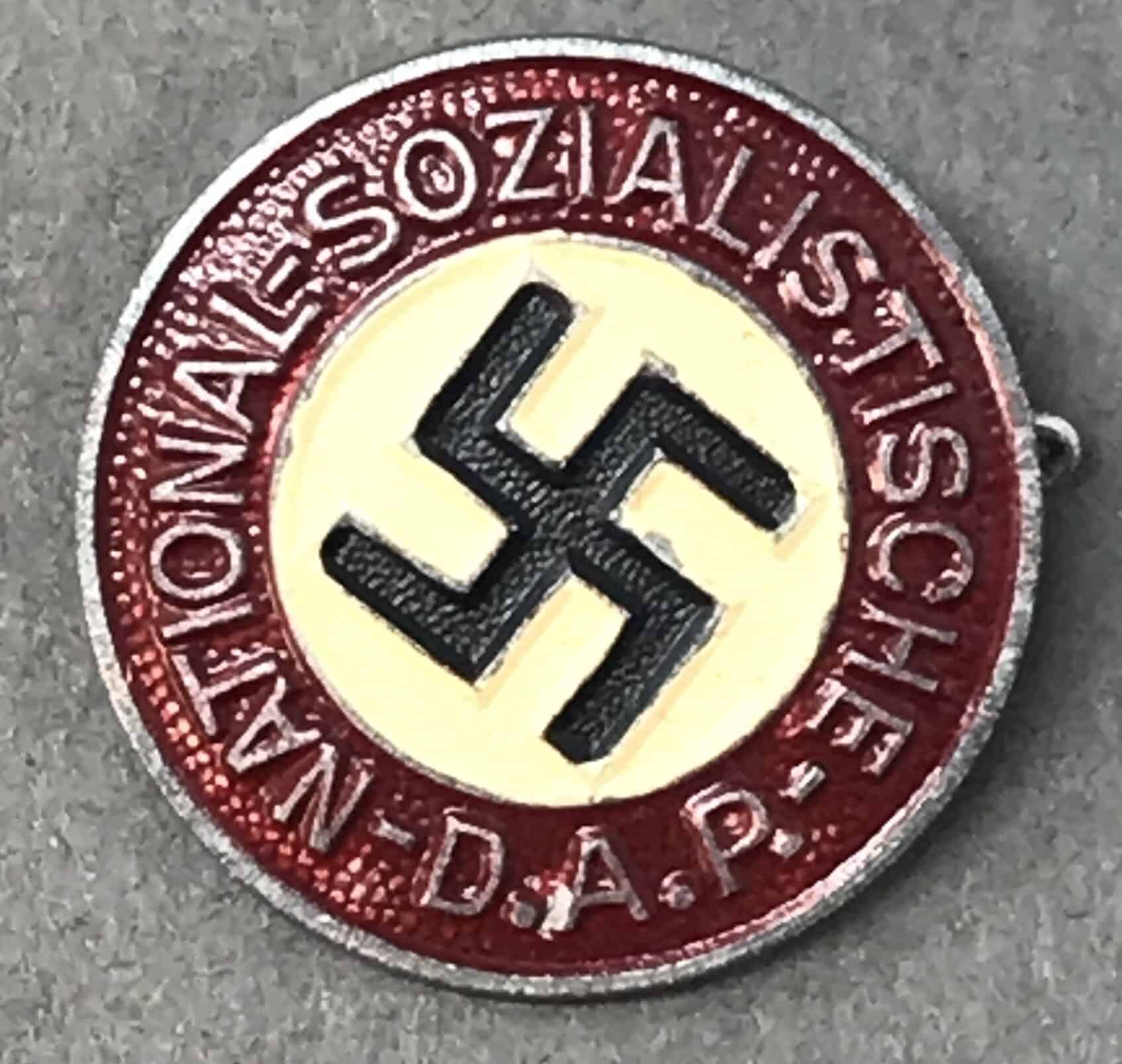 Certified Nazi Party Badge - Authentic History Relic