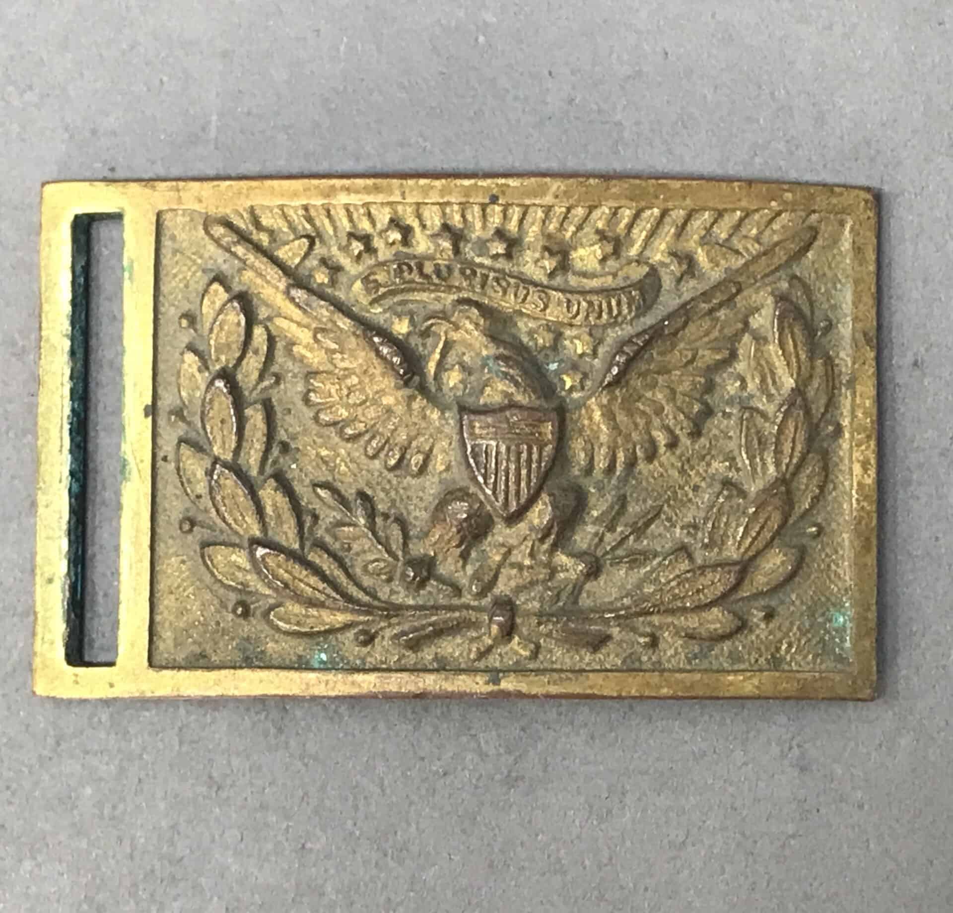 Rare Union Officer’s Eagle Sword Belt Plate for Sale