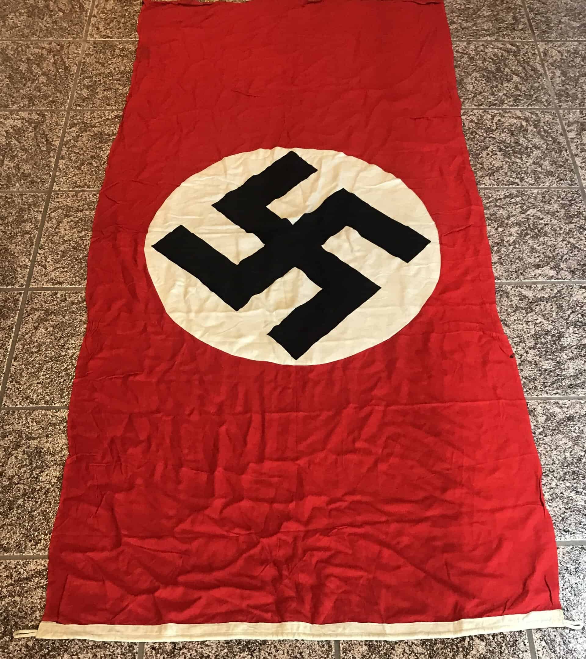 Own a Rare WWII Nazi Party Flag – Certified Authentic!