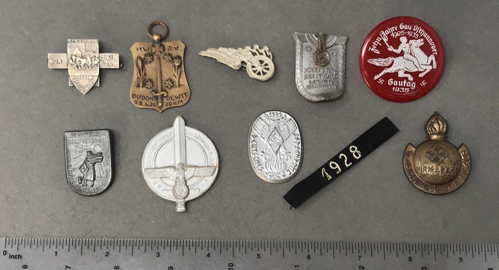 Authentic WWII German Insignia from U.S. Veteran