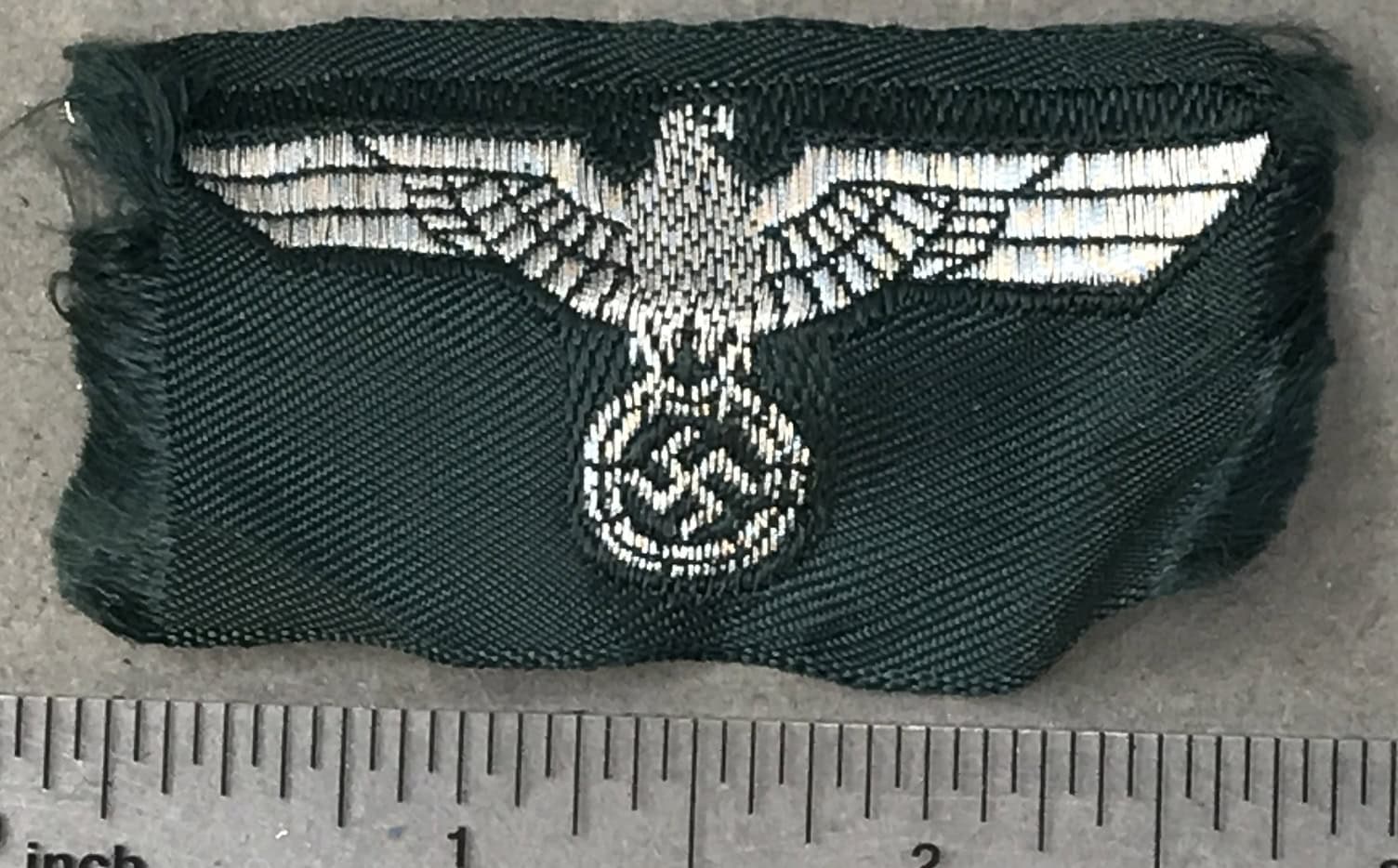Rare WWII German Officer Cap Eagle - Certified Original