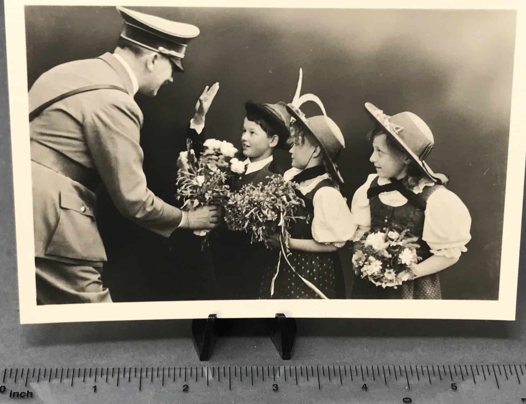 Rare 1930s Hitler Photo Postcard - Certified & Authentic