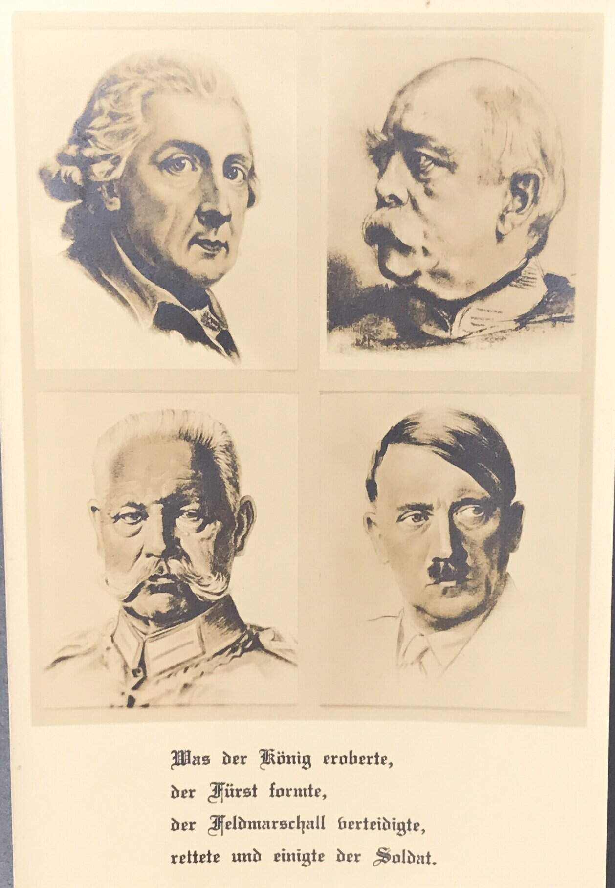 Certified Hitler Postcard – Early 1930s Nazi Era Photo