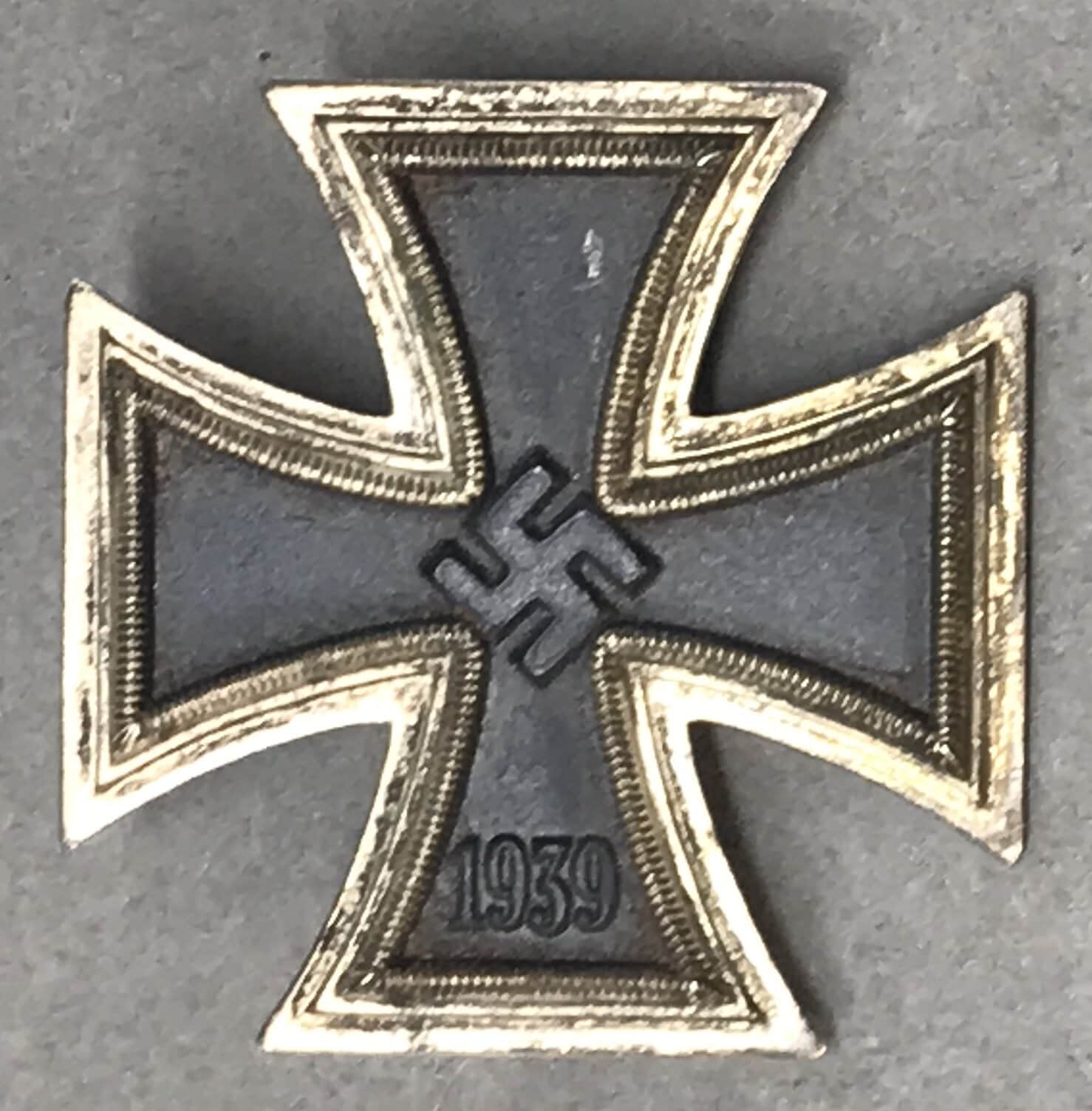 Certified WWII German Iron Cross 1st Class – Rare Find!