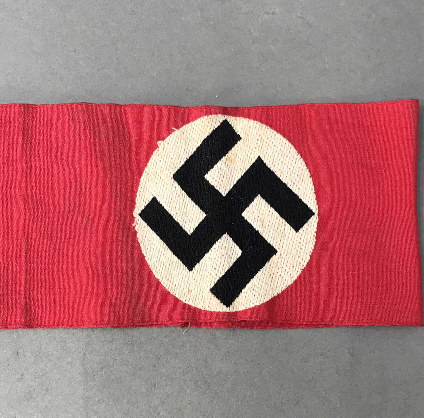 Rare Original WWII Nazi German Armband - Museum Certified