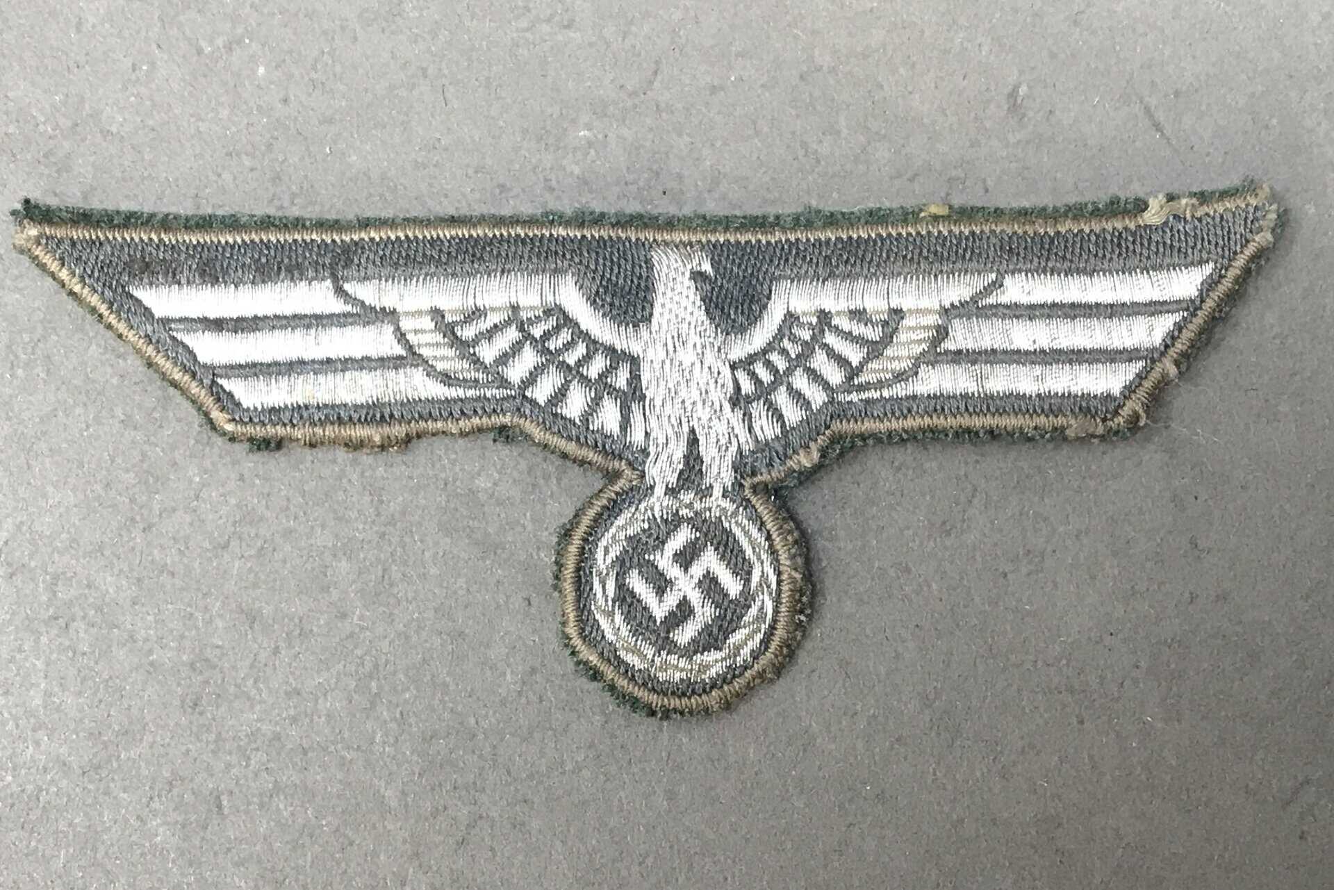 WWII German NCO Officer's Eagle - Certified Authentic