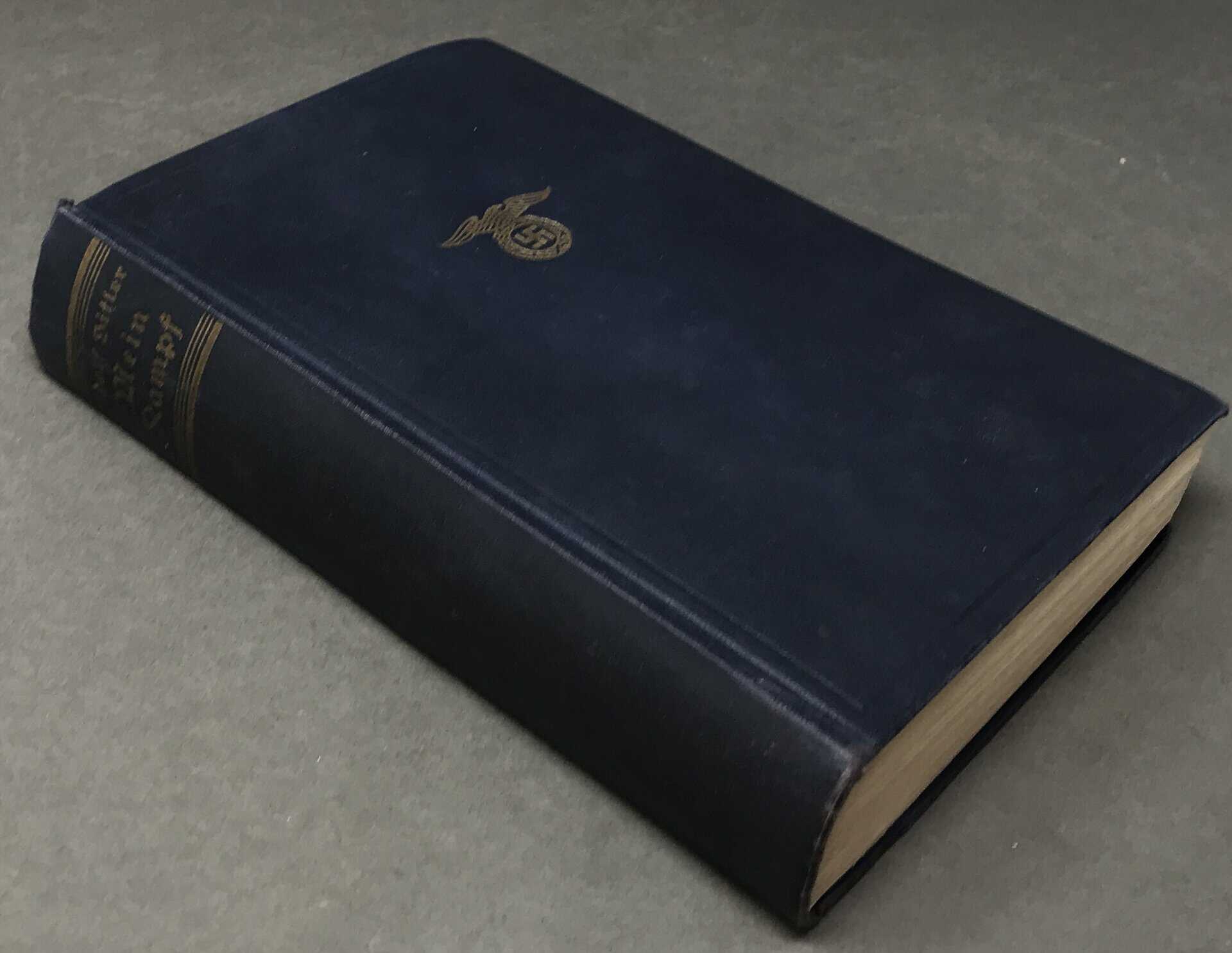 Authentic WWII German Mein Kampf Book Adolf | Museum COA