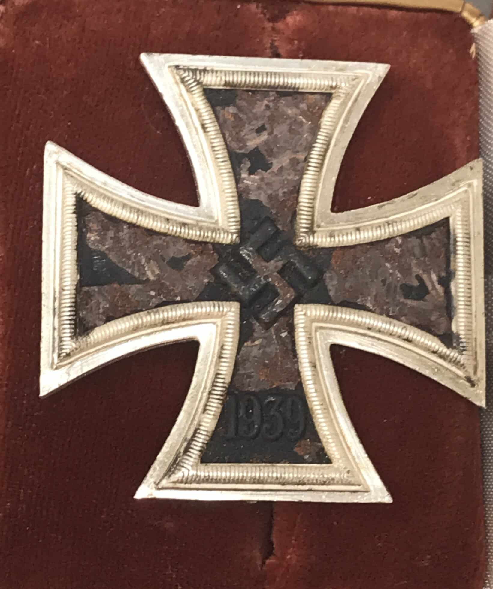 WWII German Iron Cross 1st Class - Certified & Authentic