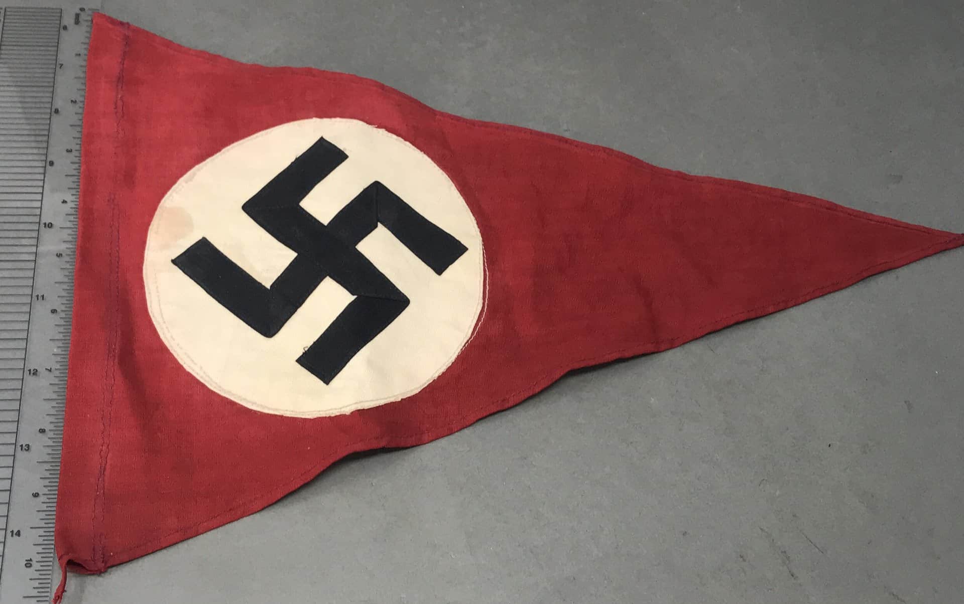WWII German NSDAP Flag: Authentic Veteran Relic