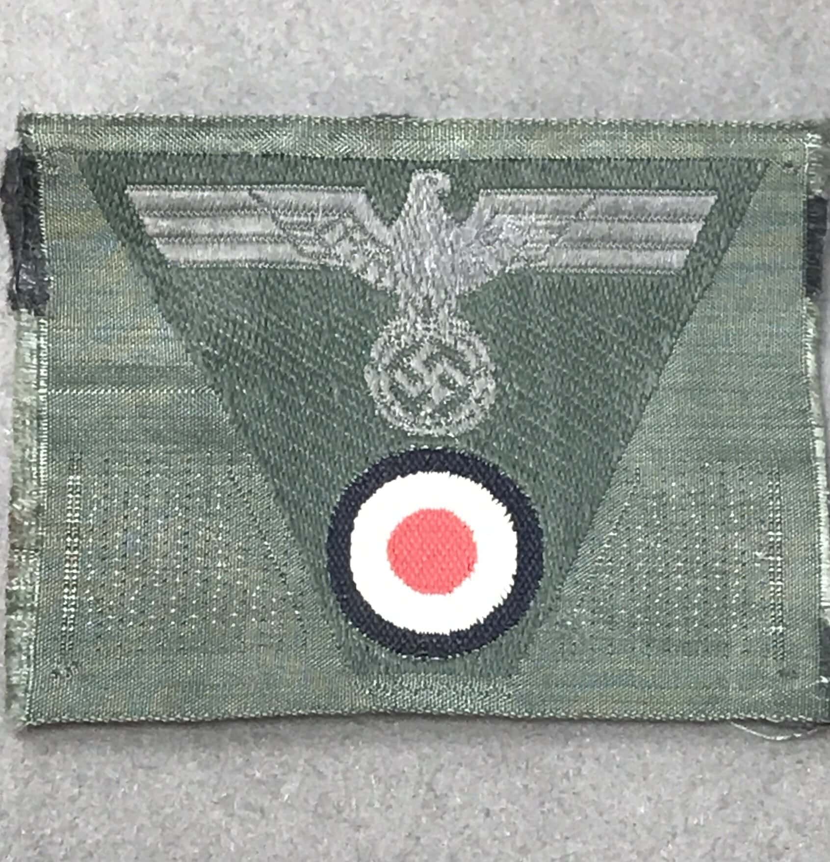 WWII German M43 Cap Insignia - Authentic & Certified