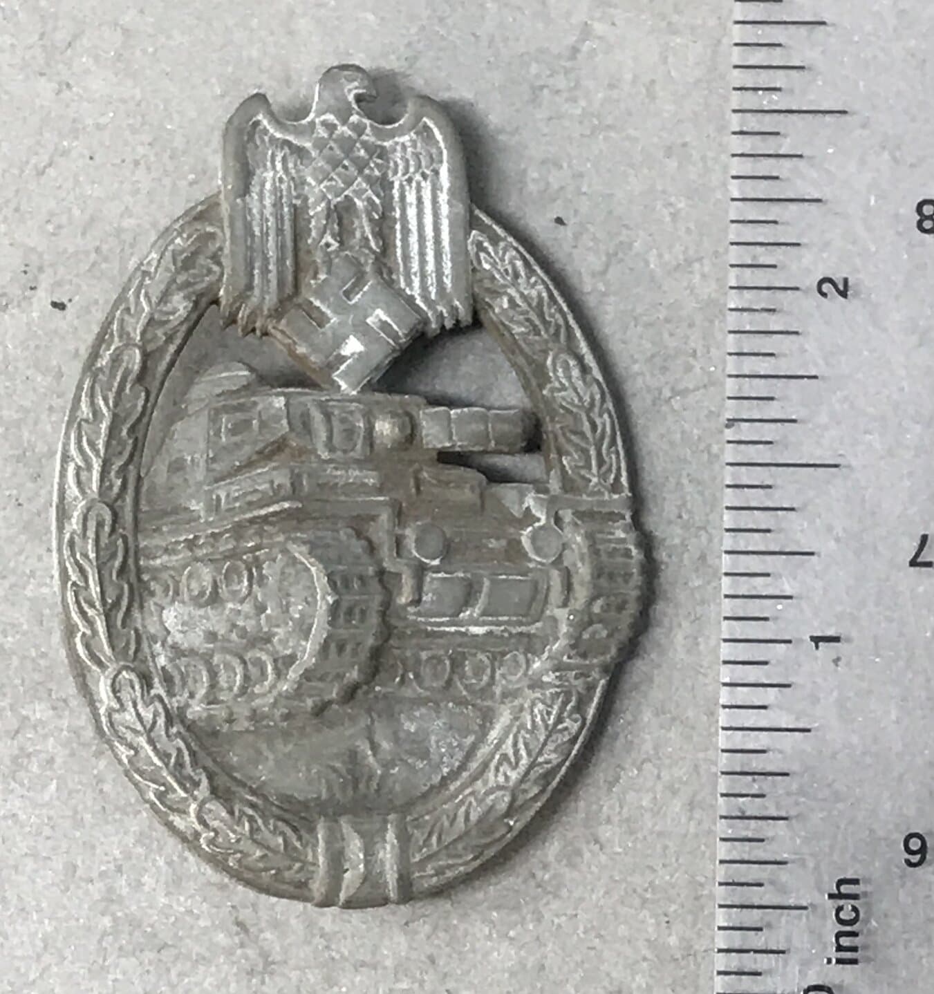 Buy WWII German Heer Panzer Assault Badge Silver | COA
