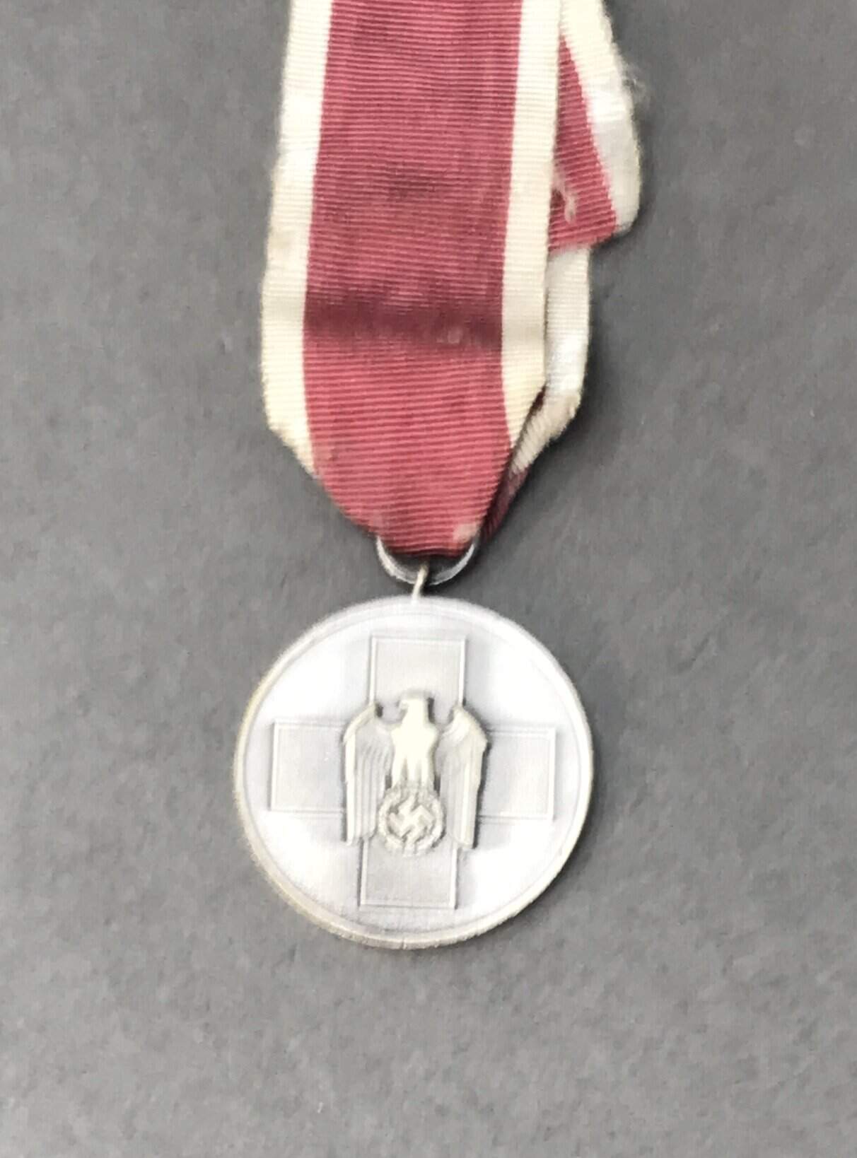 Explore Authentic WWII German Red Cross Medal Relic