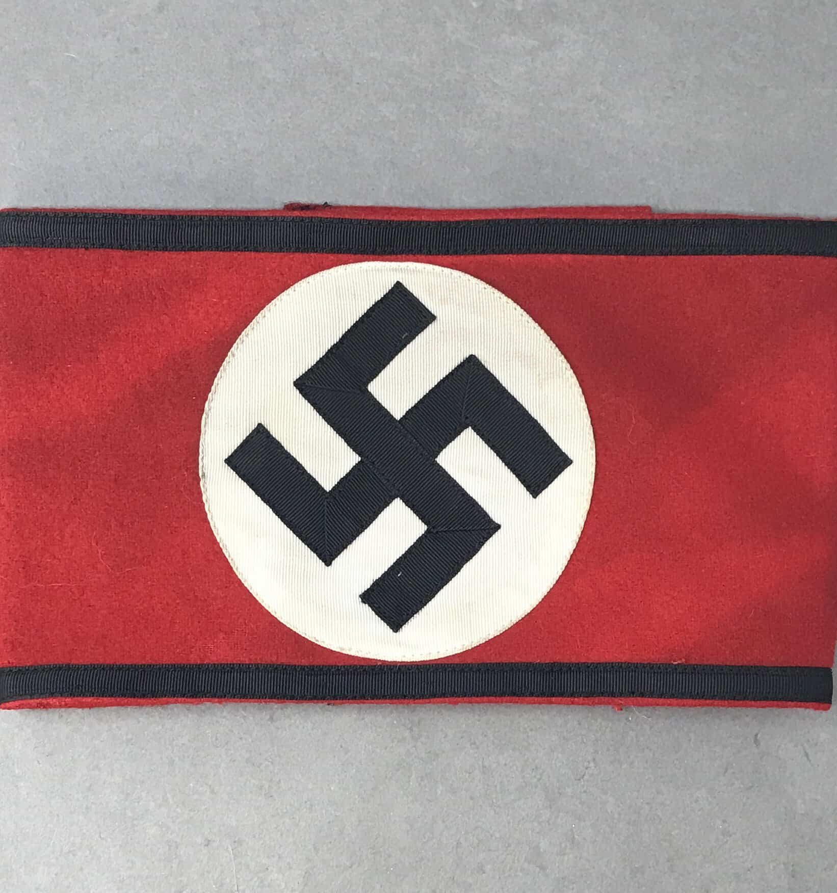 Rare WWII Nazi German SS Armband with RZM Tag - Sold
