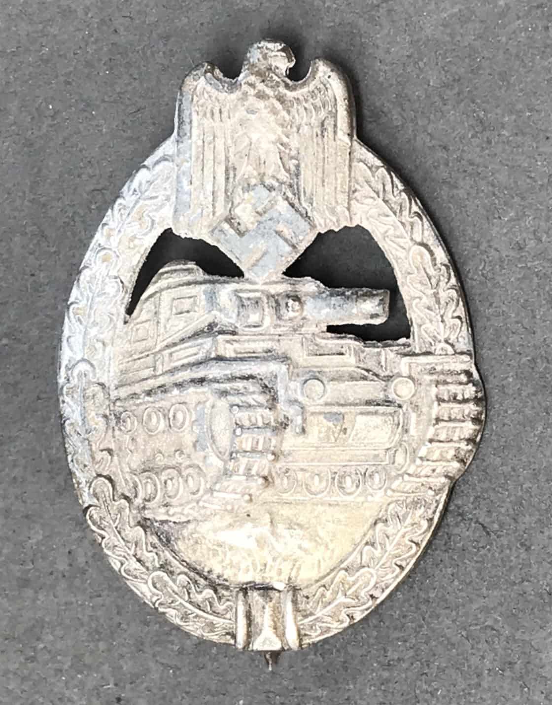 WWII German Panzer Badge: Rare Collector's Treasure
