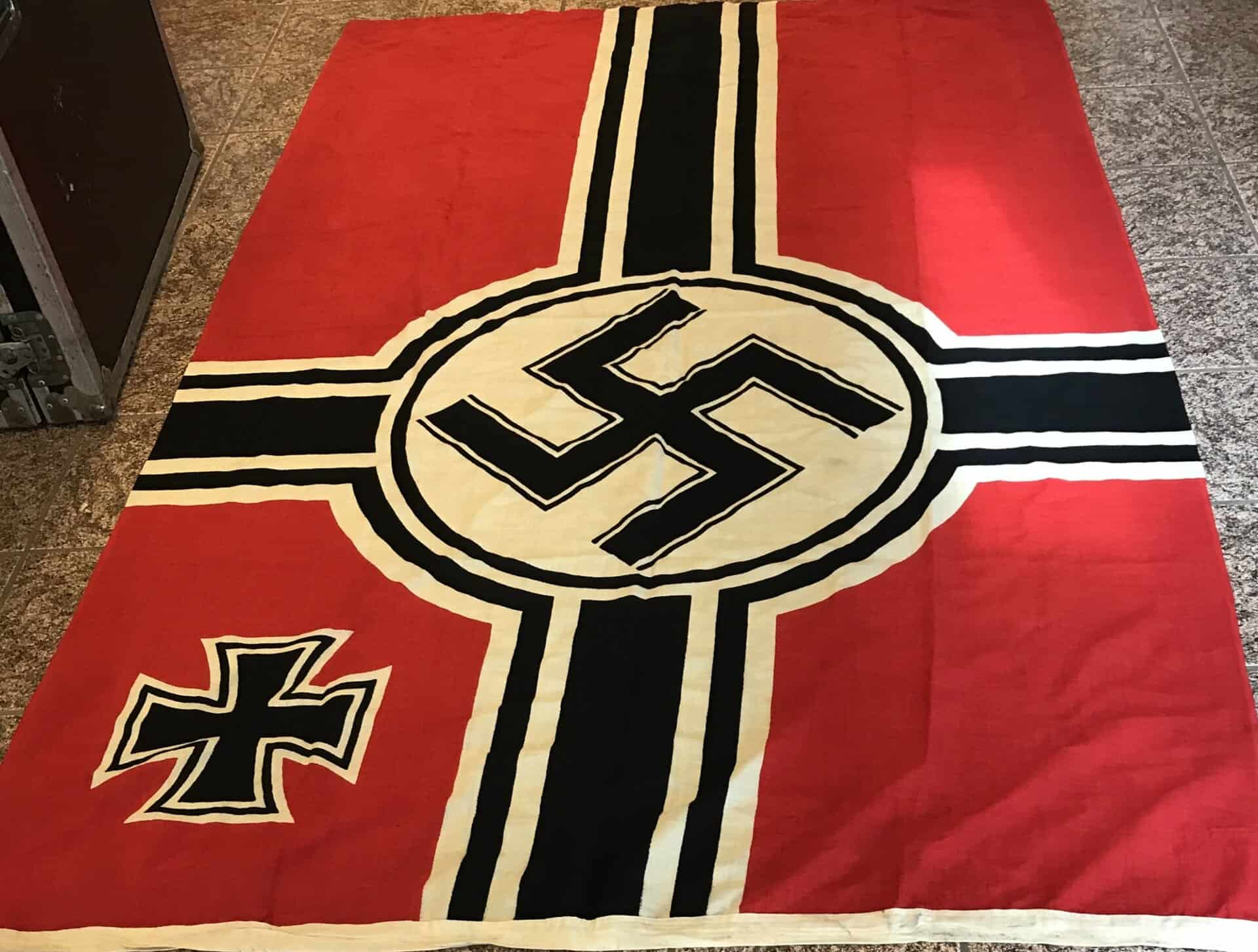 Own a Rare Piece of WWII History: Certified Nazi War Flag