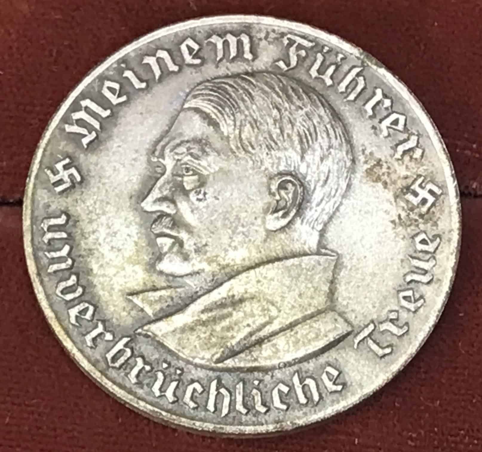 Rare 1934 Nazi Party Election Medal - Certified Authentic