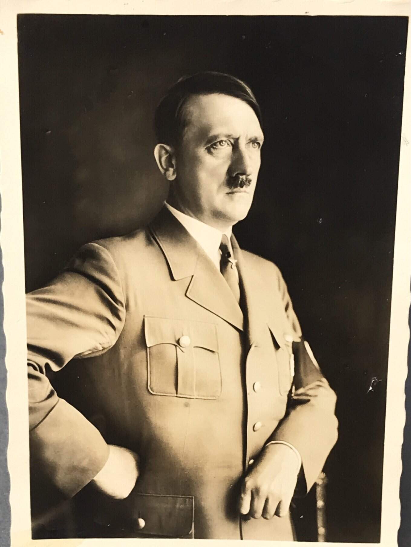 Rare 1933 Hitler Photo by Hoffman - Certified Authenticity