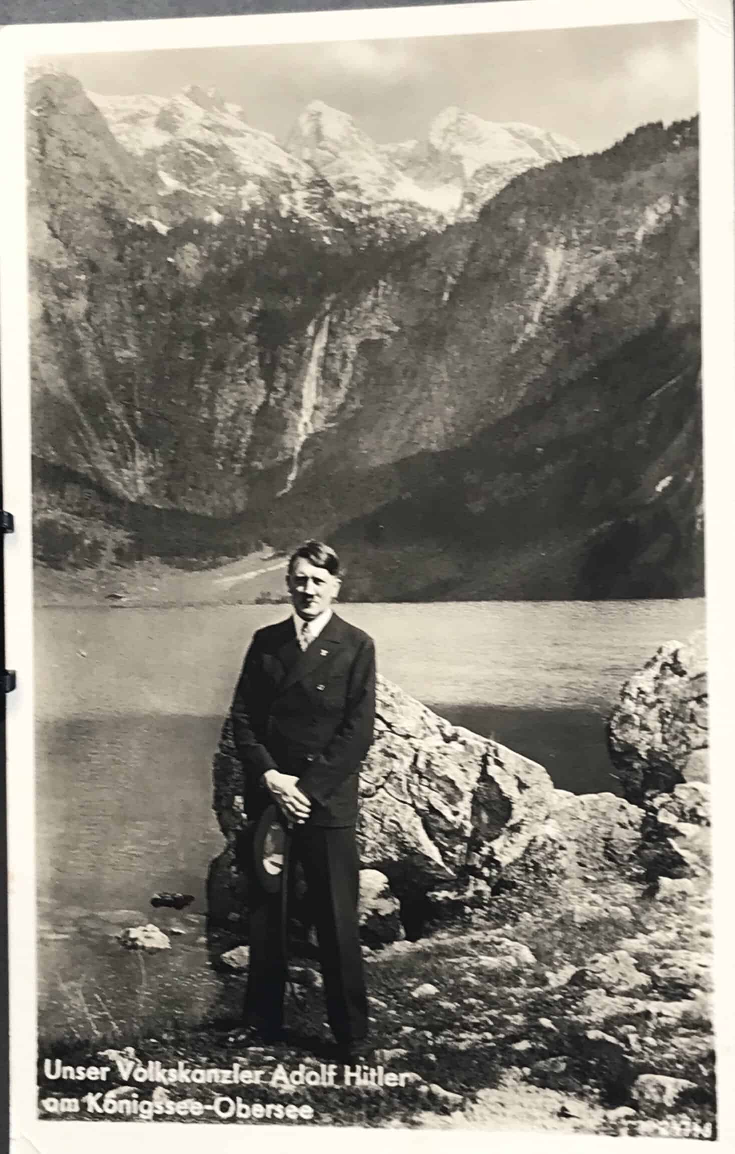 Rare 1935 Hitler Photo Postcard – Certified Authentic