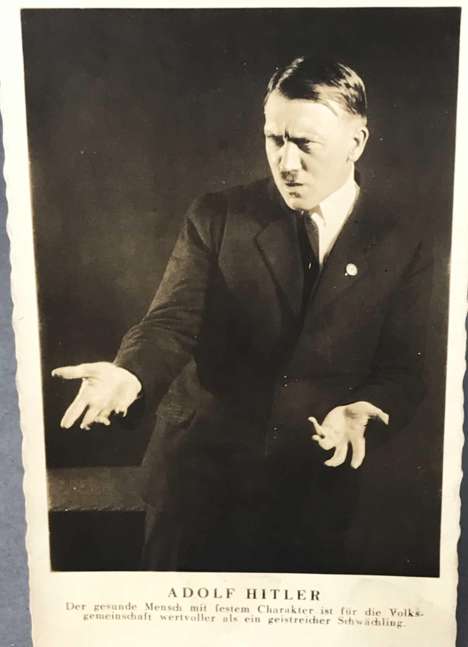 Exclusive Rare 1920s Hitler Photo Certified by Museum