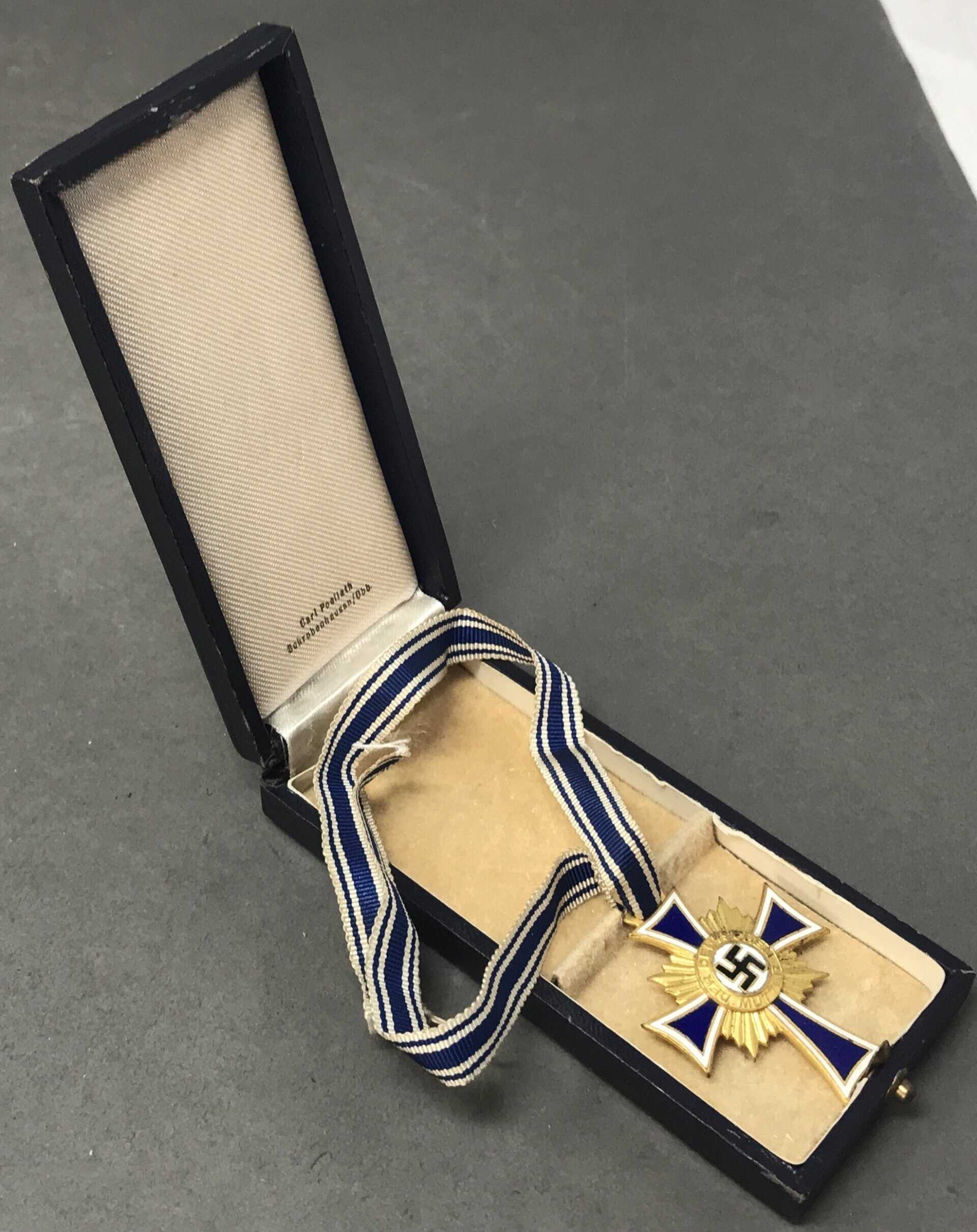 Original German Mother’s Cross Gold (Cased) | Certified