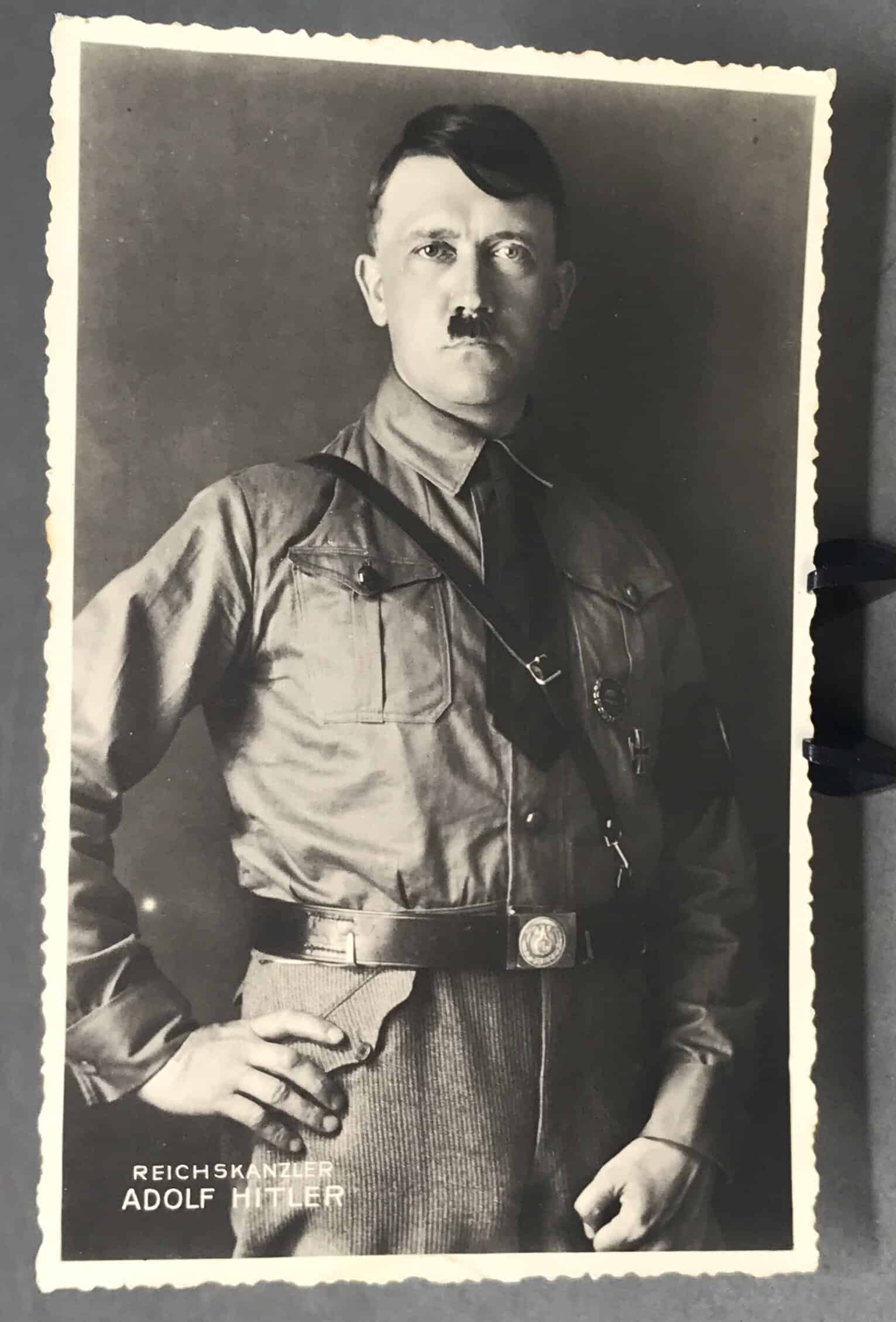 Original 1933 Hitler Photo Hoffman | COA from Gettysburg