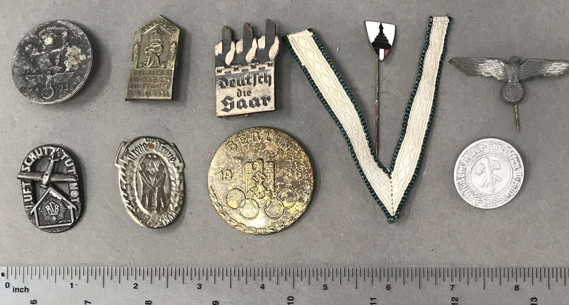 Rare WWII German Insignia: U.S. Veteran Collection