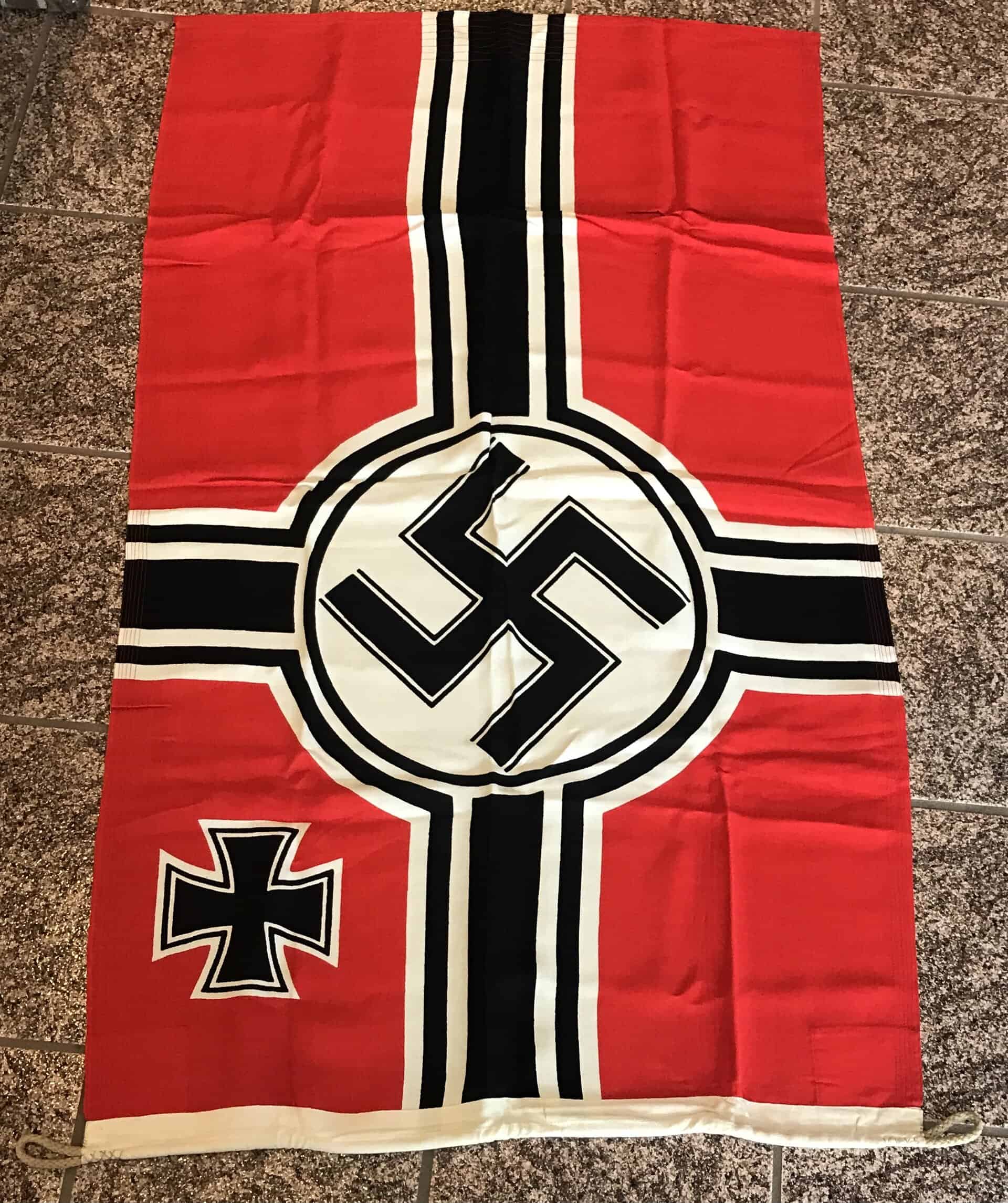 Certified WWII German War Flag: Rare, Mint, and Historic