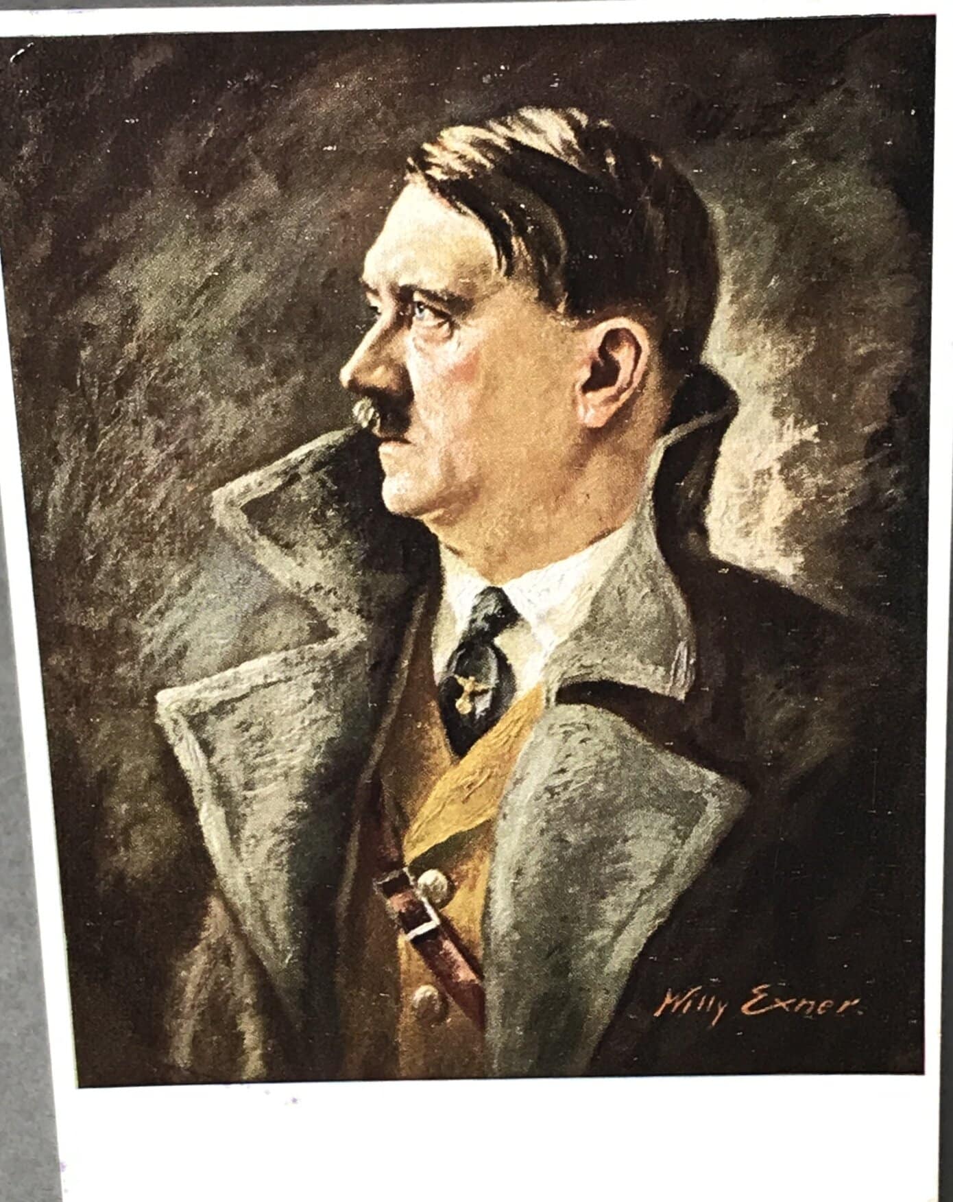 Adolf Hitler Postcard: Rare 1930s Relic Certified