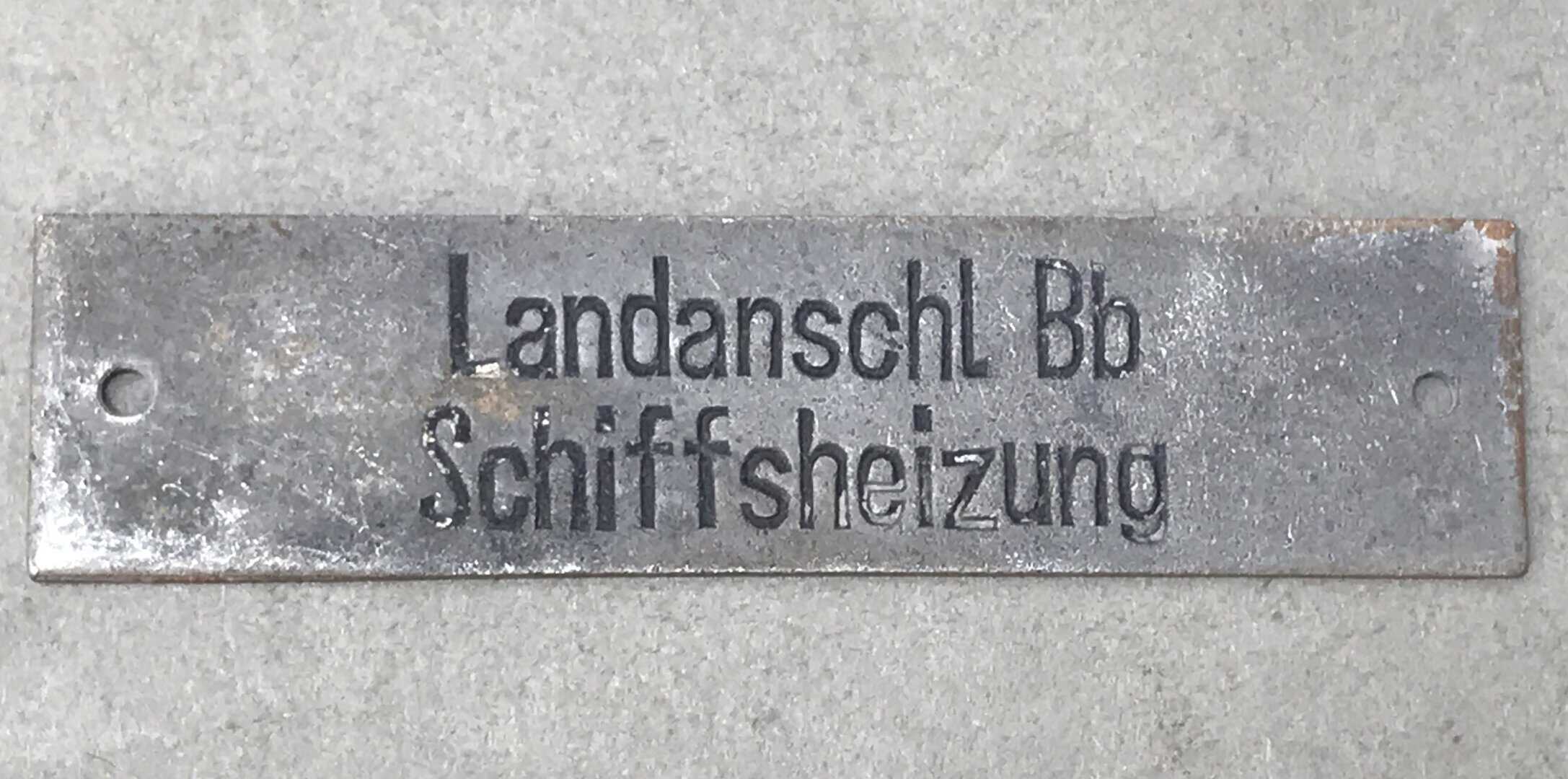 Certified U‑Boat Data Plate | Kriegsmarine Naval Relic