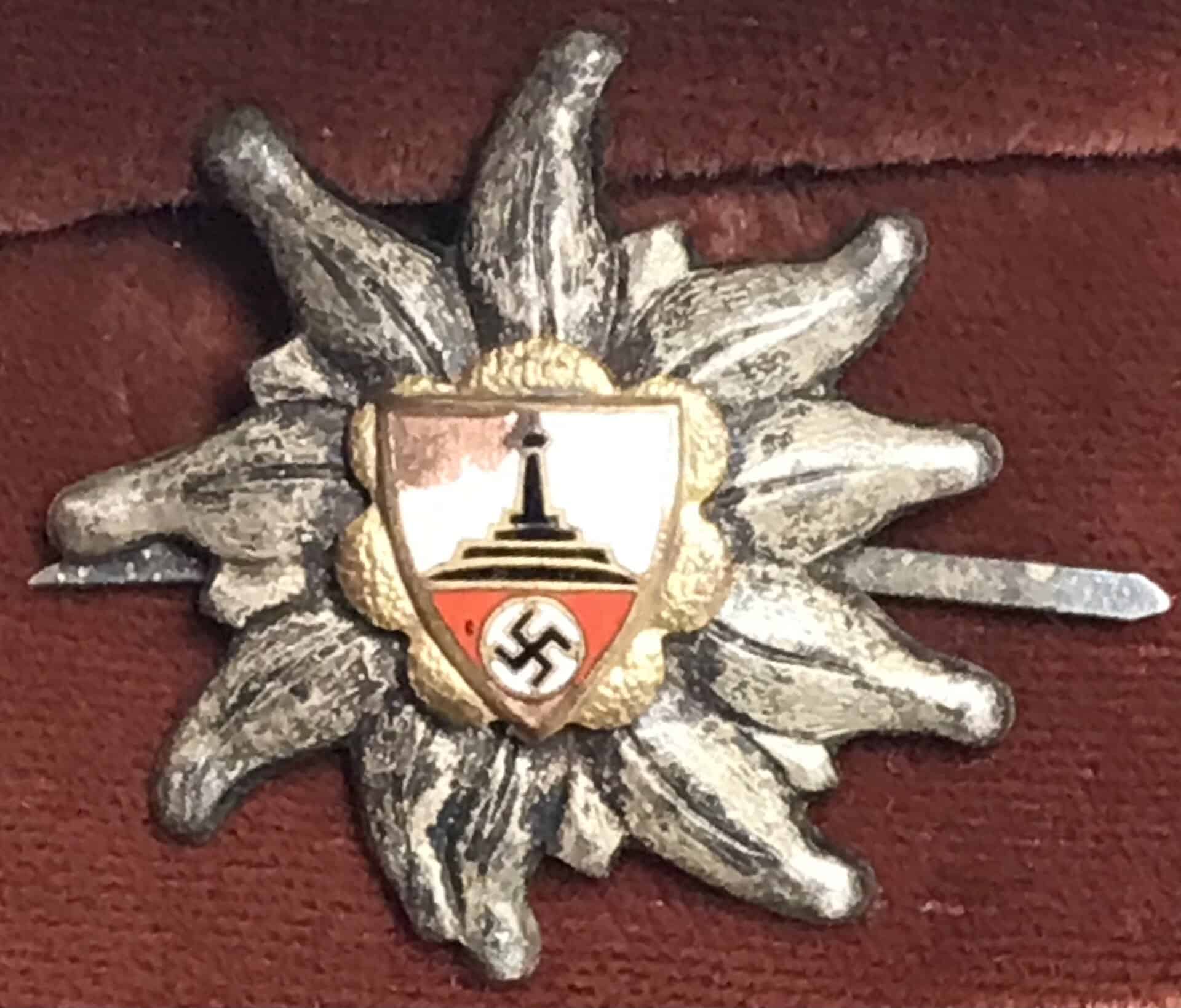 Rare WWII German Hat Badge: Certified & Documented