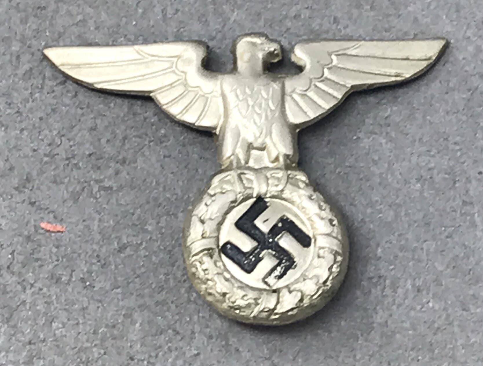 Original 1934 German NSDAP/SS Cap Eagle – Museum COA