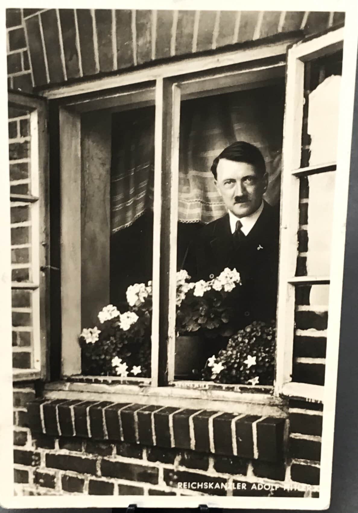 Certified 1938 Hoffmann Photo of Hitler in Munich