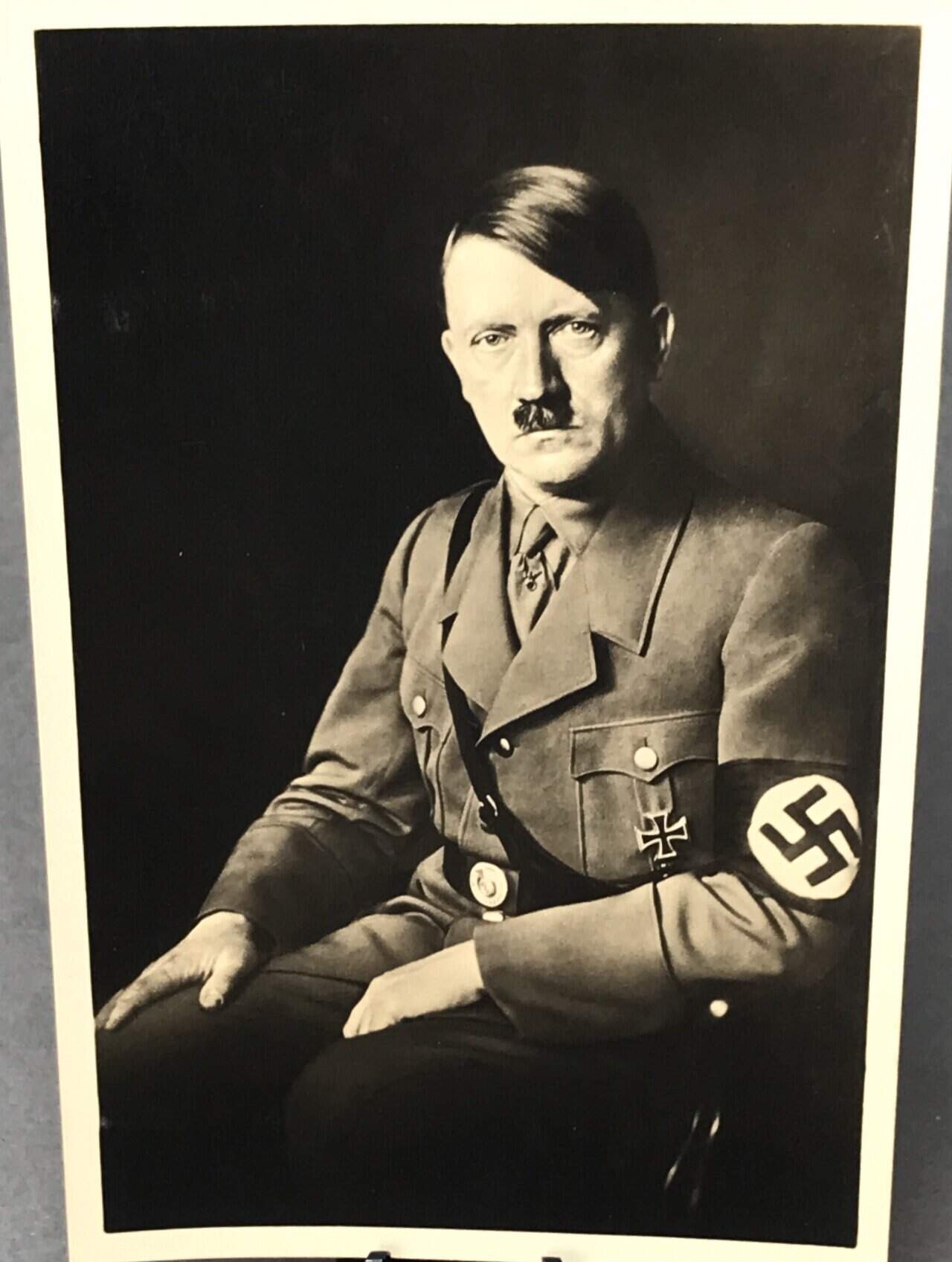 1938 Hoffmann Hitler Photo, Rare – Gettysburg Museum COA