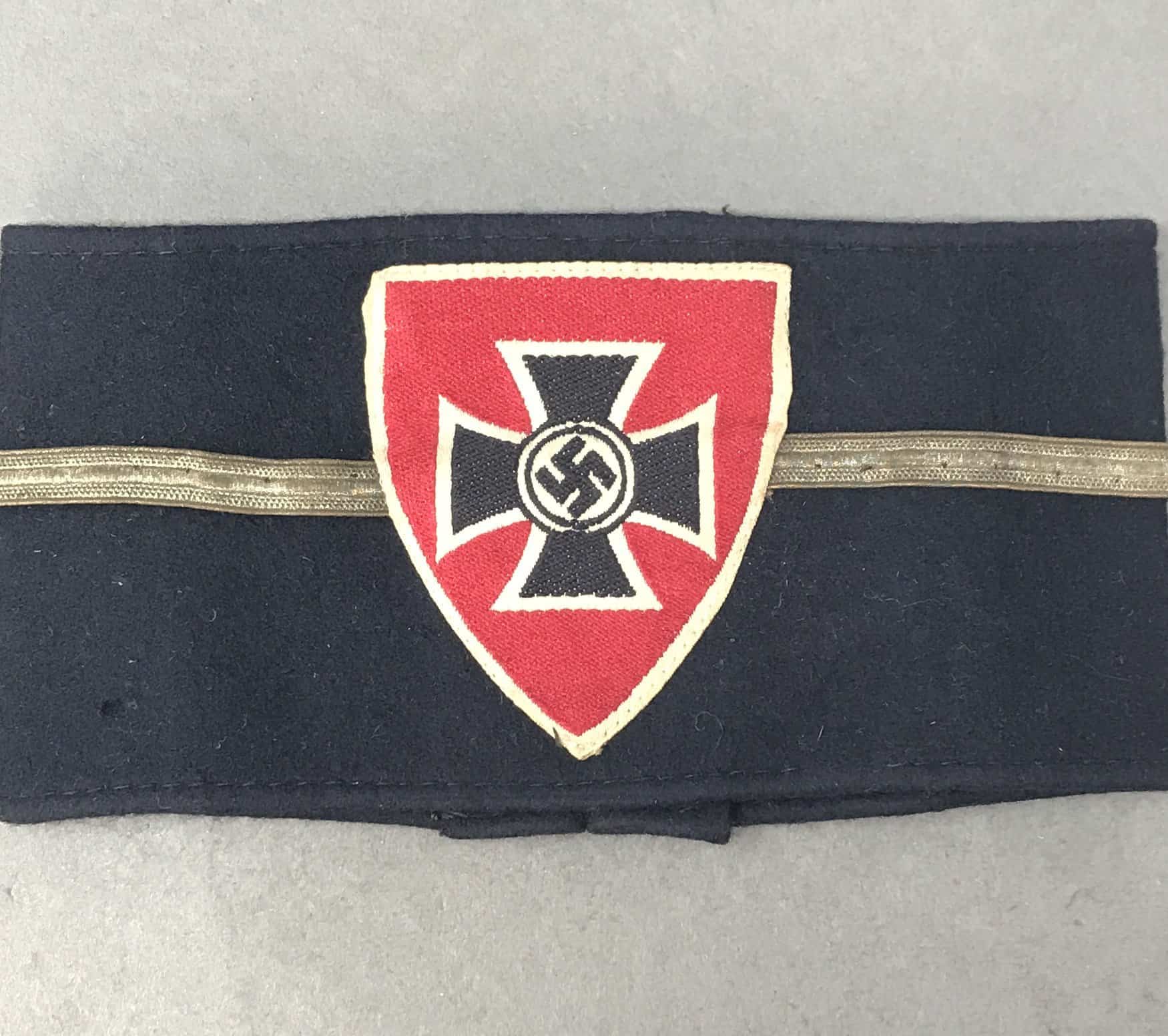 Rare WWII Nazi Officer Armband - Authentic & Certified