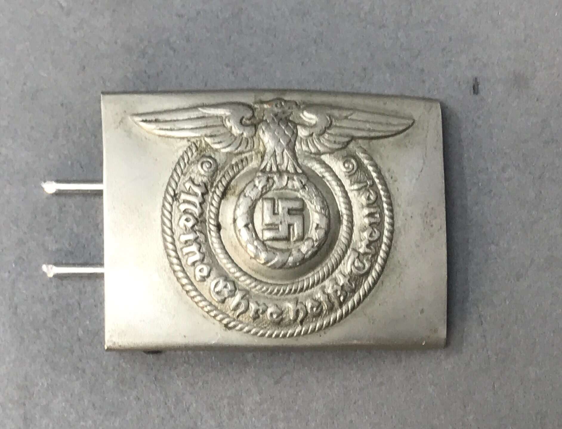 Rare WWII SS Belt Buckle - Authentic & Certified Relic