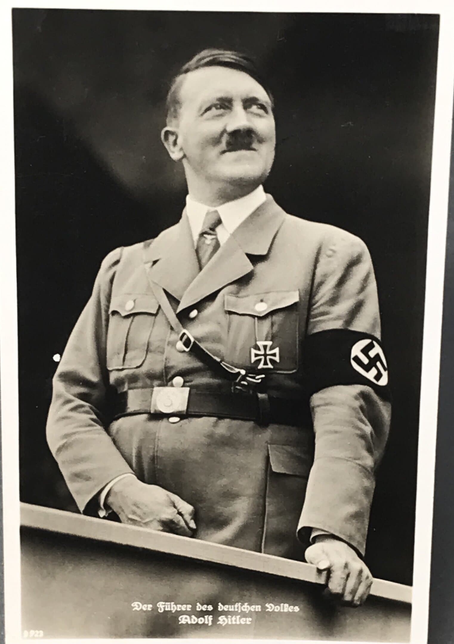 Rare Certified Hitler Photo: 1930s Historical Relic