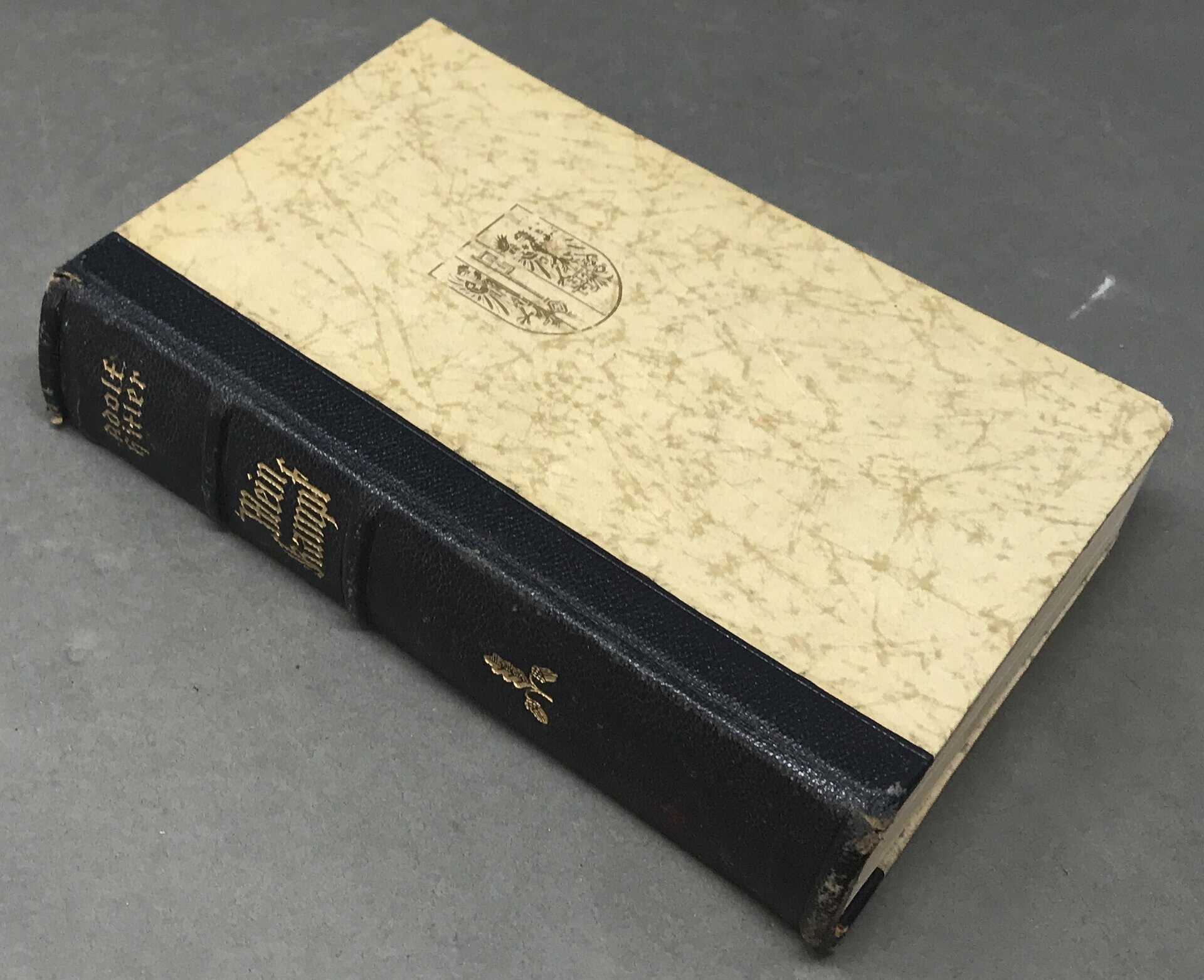 Authentic WWII German Mein Kampf Book Wedding | Museum COA