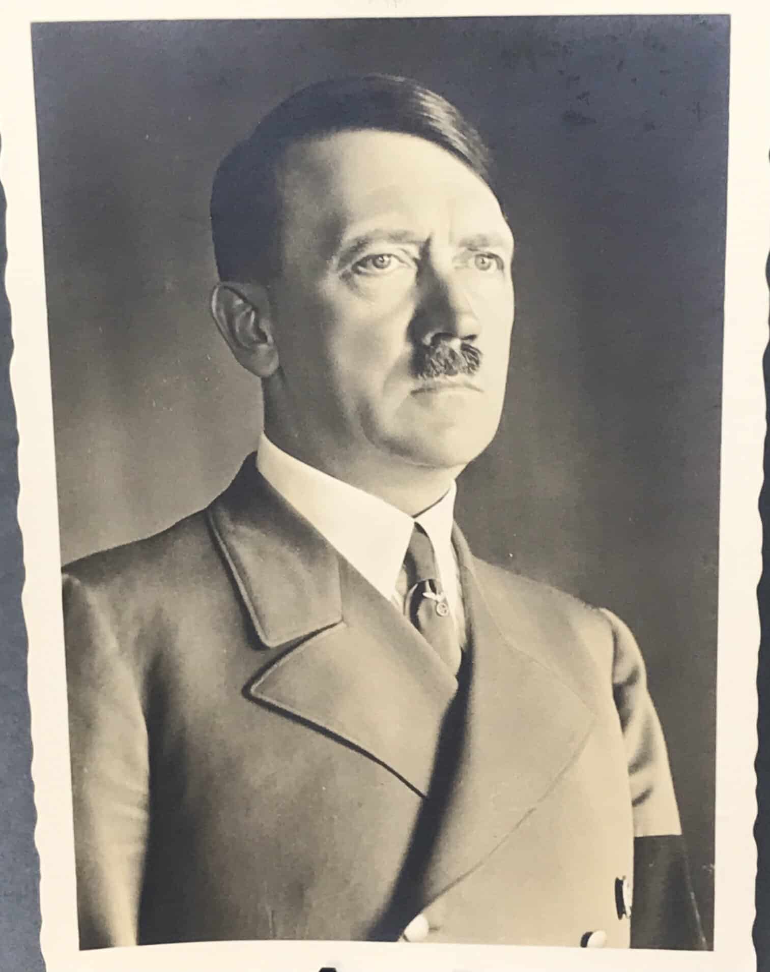 Rare 1933 Hitler Photo Postcard – Gettysburg Museum COA