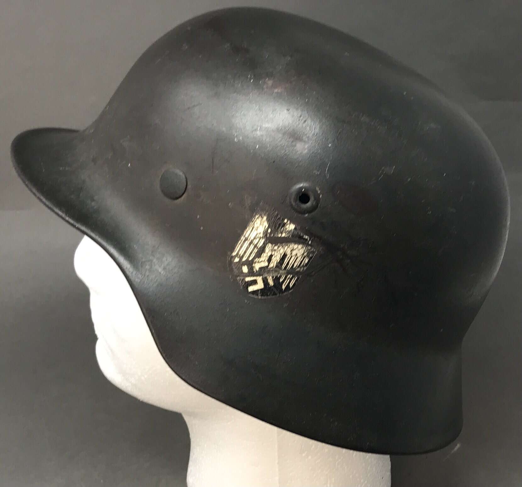 Buy WWII German Heer M40 Single Decal Combat Helmet | COA