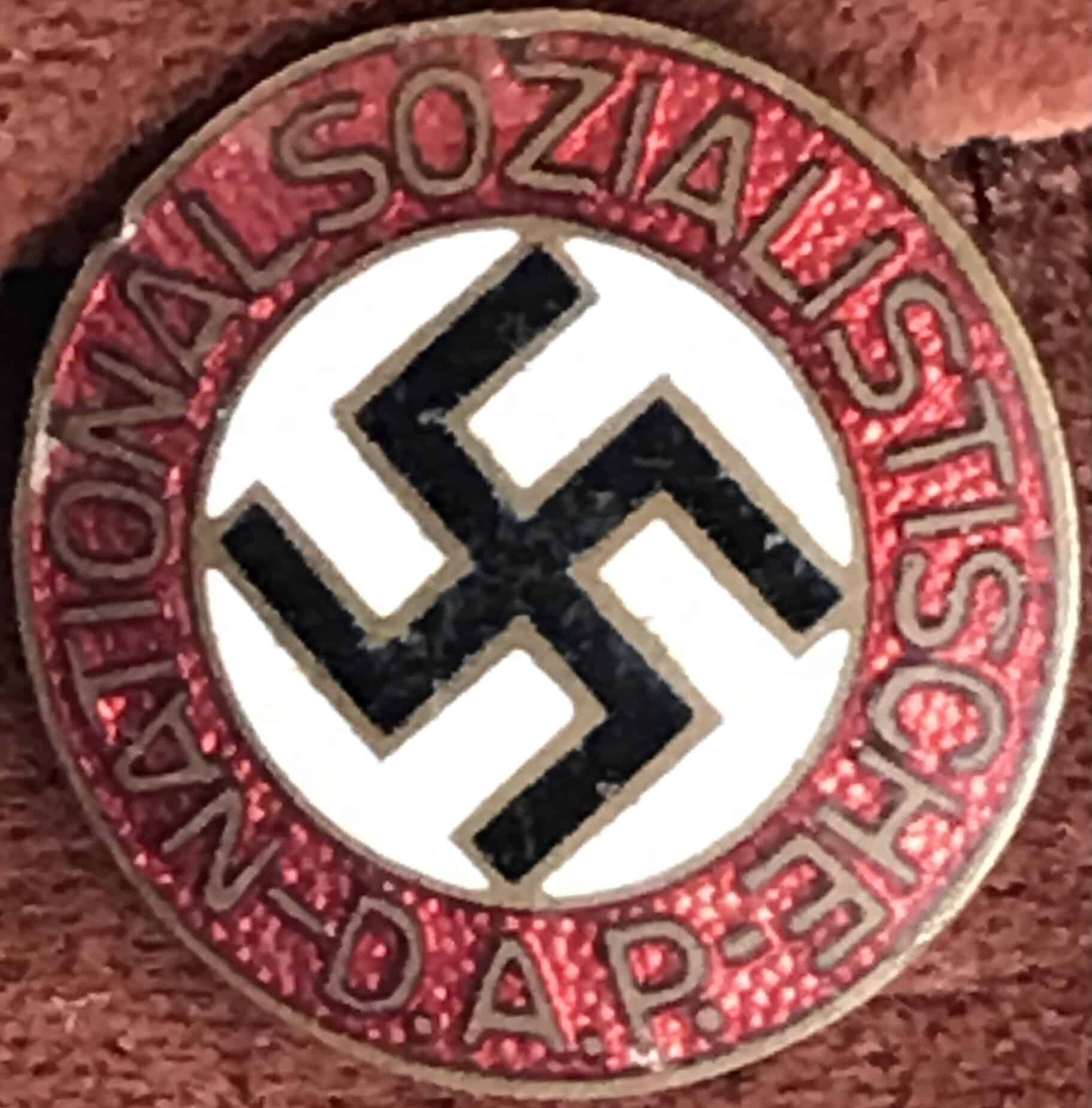 Authentic WWII German NSDAP Badge – Certified Relic