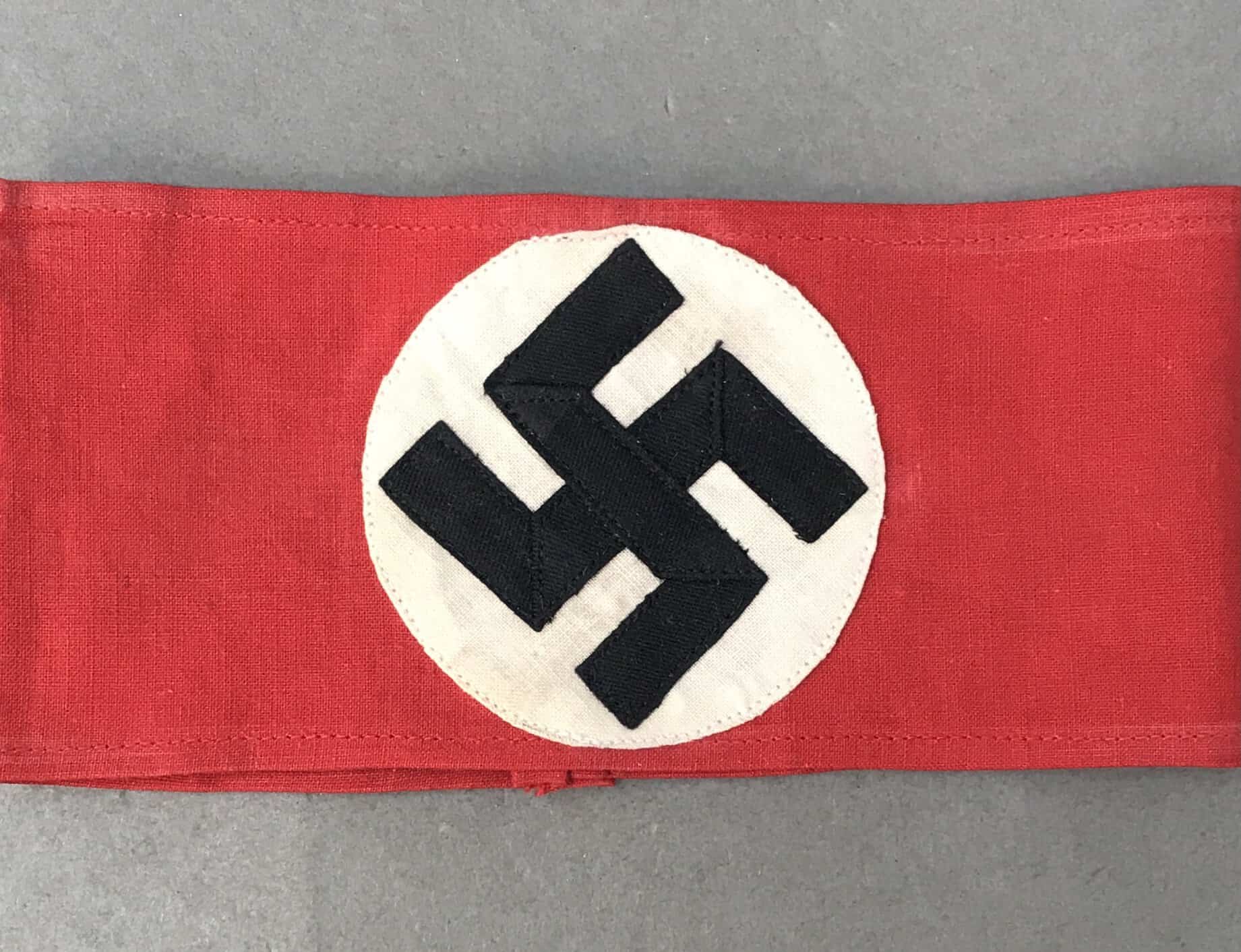 Rare Almost Mint WWII Nazi Armband - Certified Authentic