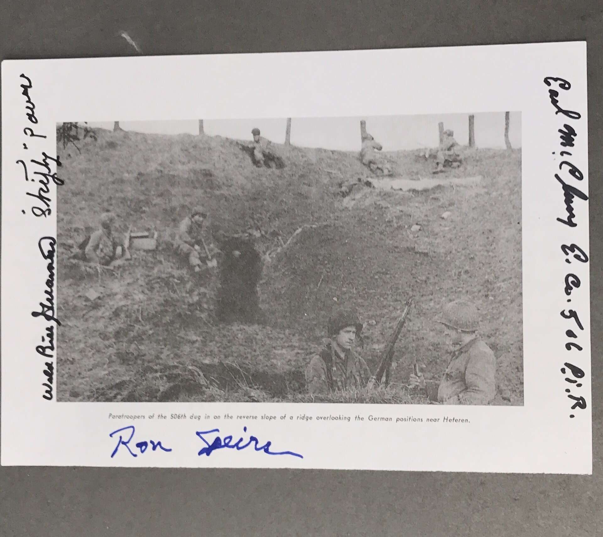 Ultra-Rare Ronald Speirs Signed Photo – Get It Here!