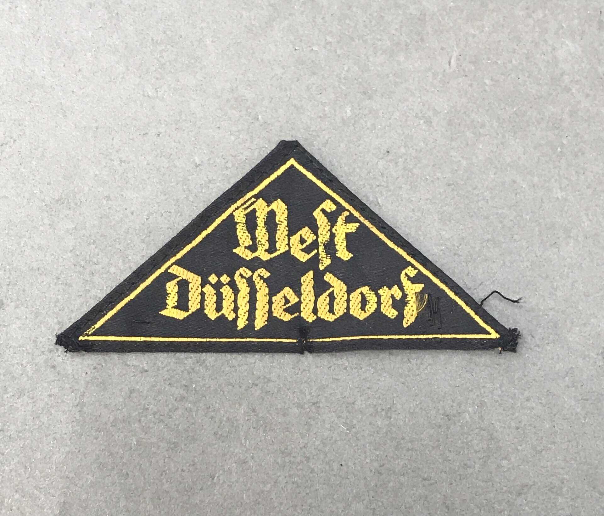 WWII Hitler Youth Sleeve Triangle – Museum-Certified