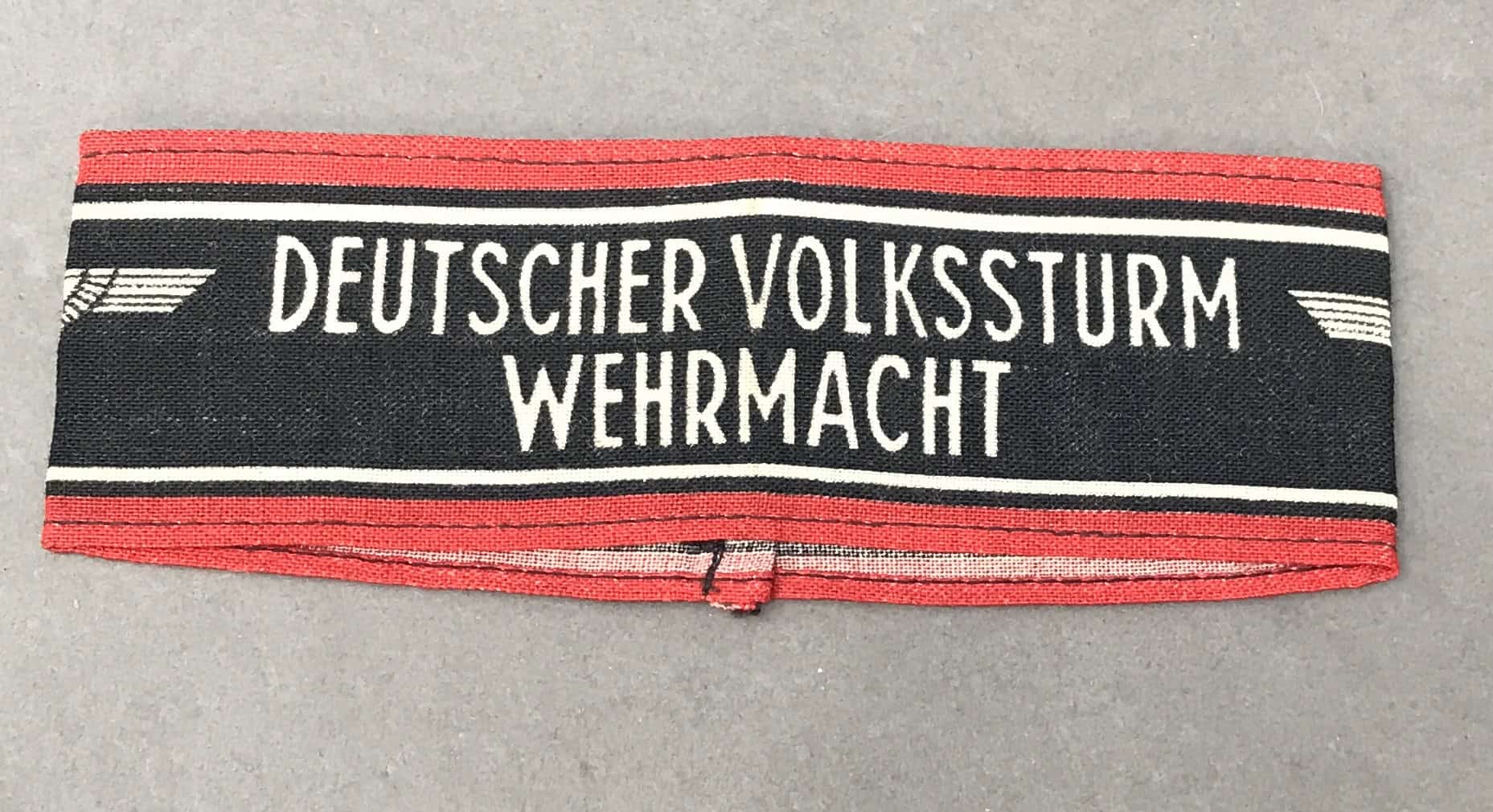 Authentic WWII German Armband: A Veteran's War Trophy