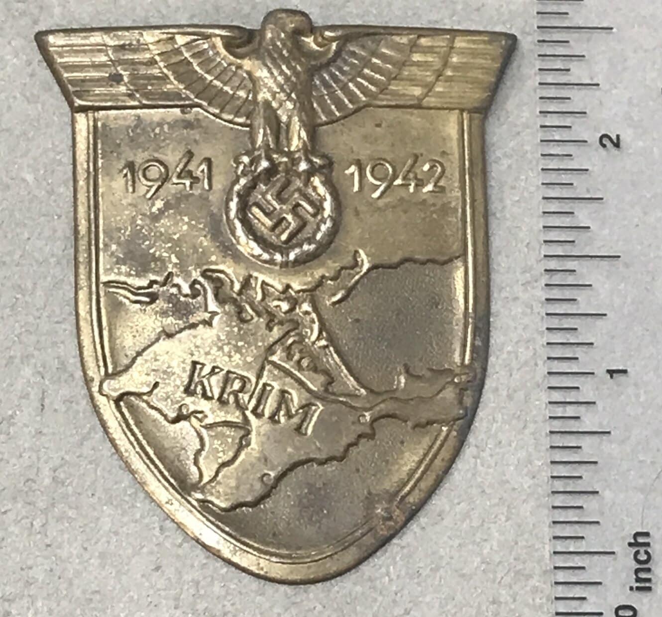 Explore Rare WWII German Crimean Campaign Shield