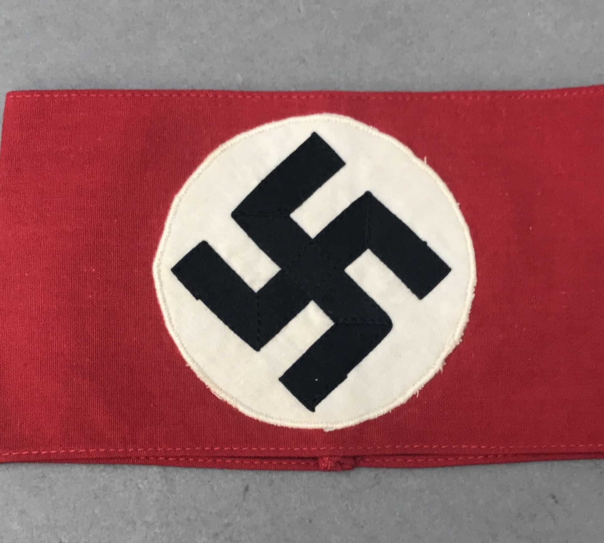 Rare Almost Mint WWII Nazi Armband – Gettysburg Museum