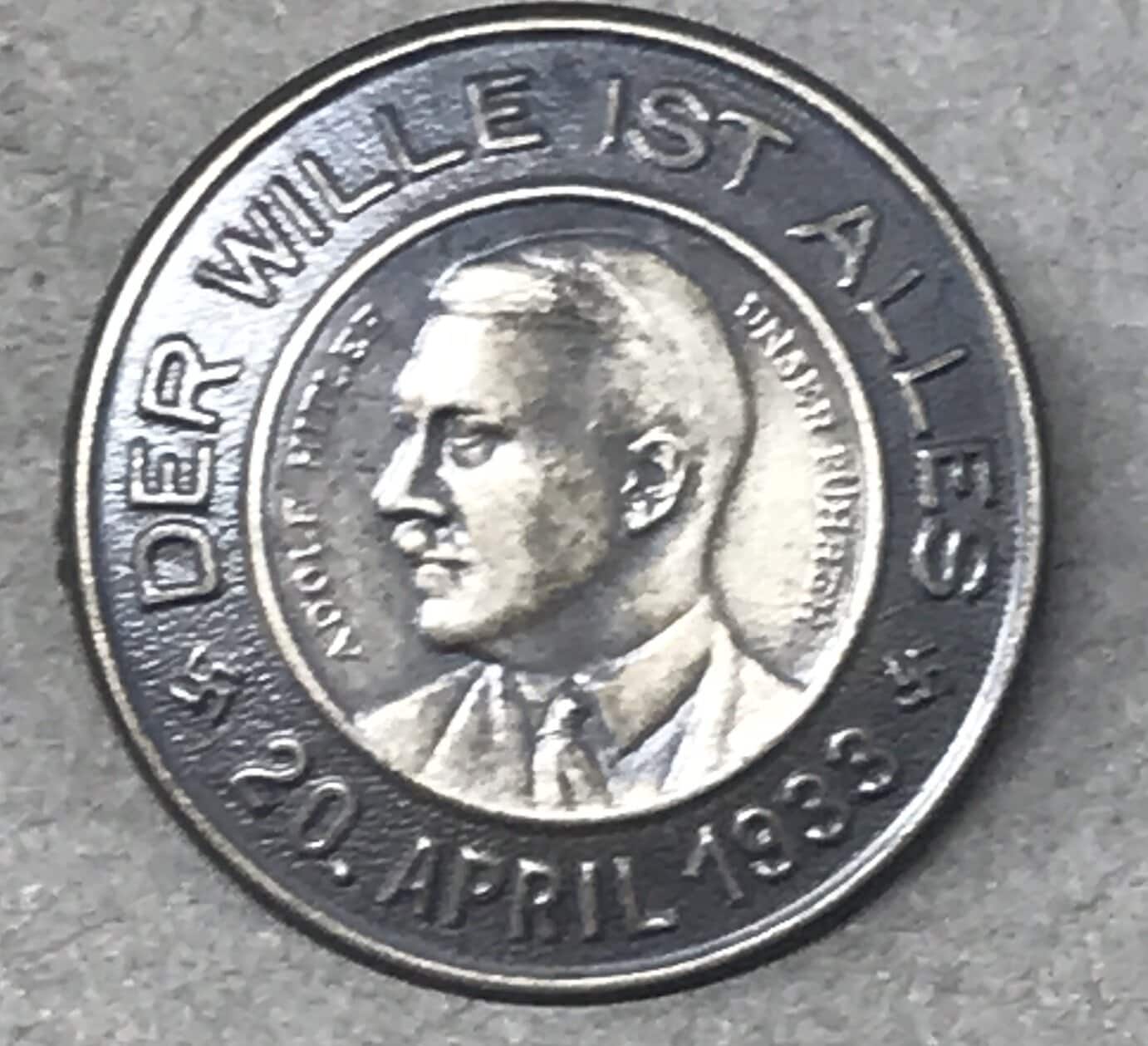 Explore Rare 1933 Hitler Birthday Badge Artifact