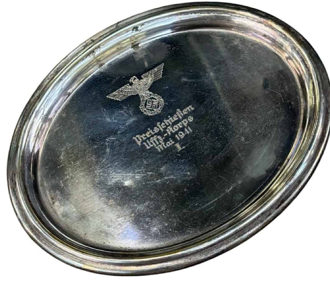 Discover Rare 1941 German Wehrmacht Silver Shooting Prize